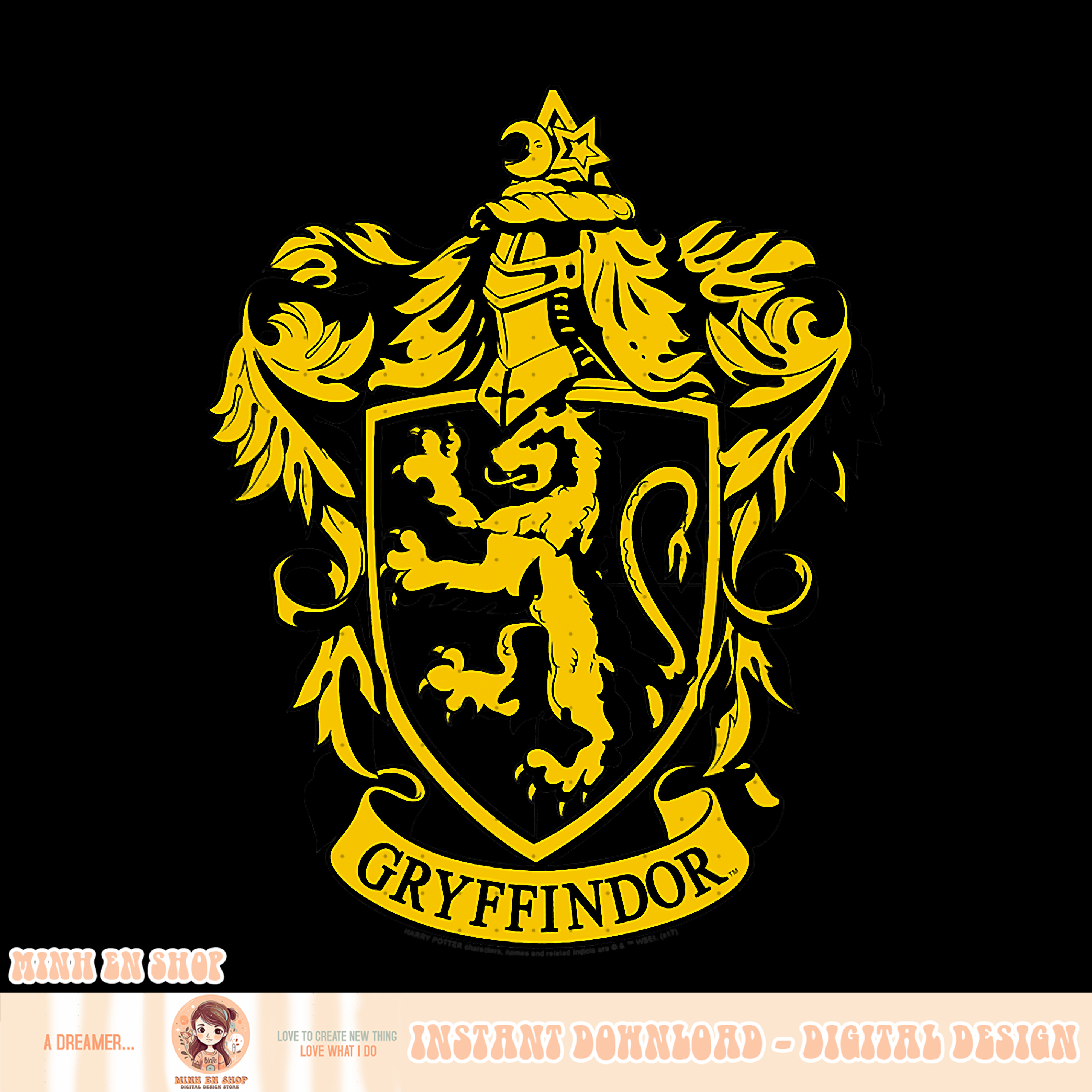 Harry Potter Gryffindor Crest PNG Download | Inspire Uplift