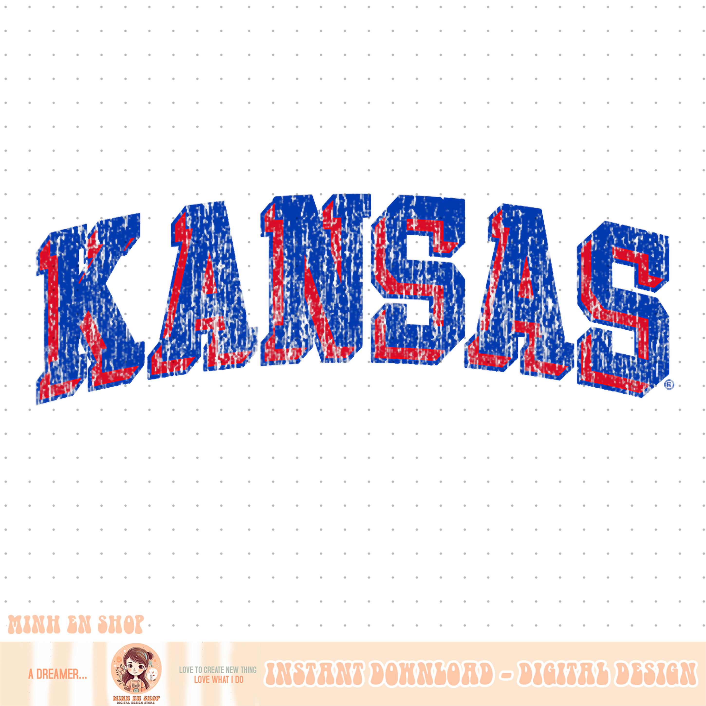 Kansas Jayhawks Retro Arch Logo PNG Download | Inspire Uplift