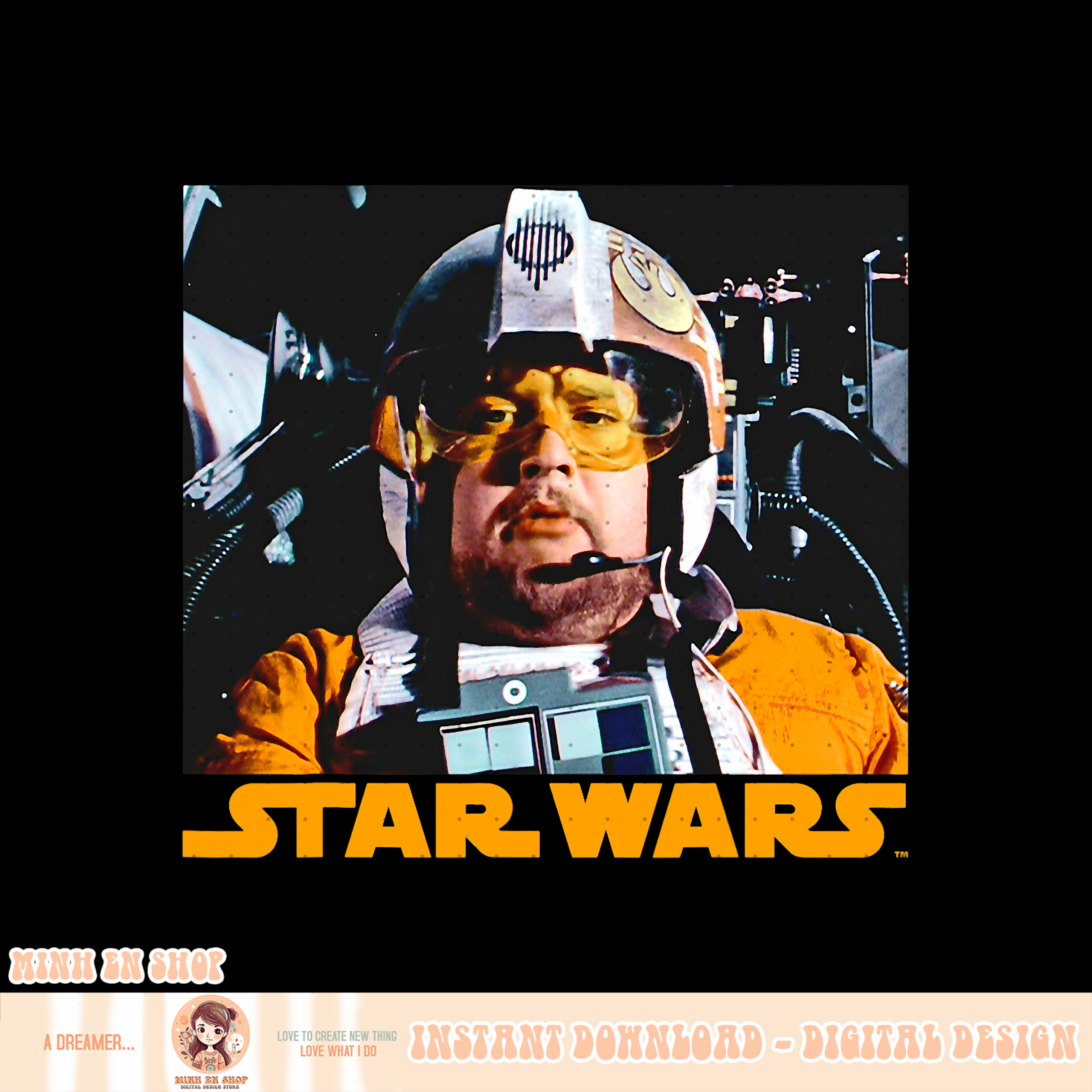 Star Wars Jek Tono Porkins Red Squadron X Wing Pilot PNG Dow | Inspire ...