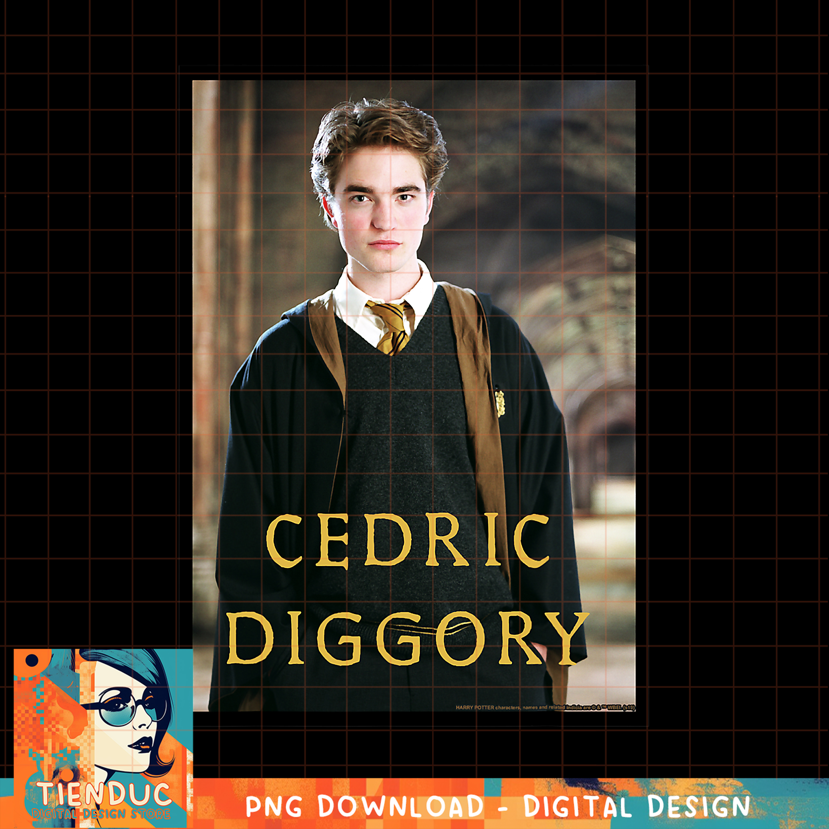 Harry Potter Cedric Diggory Poster PNG Download | Inspire Uplift