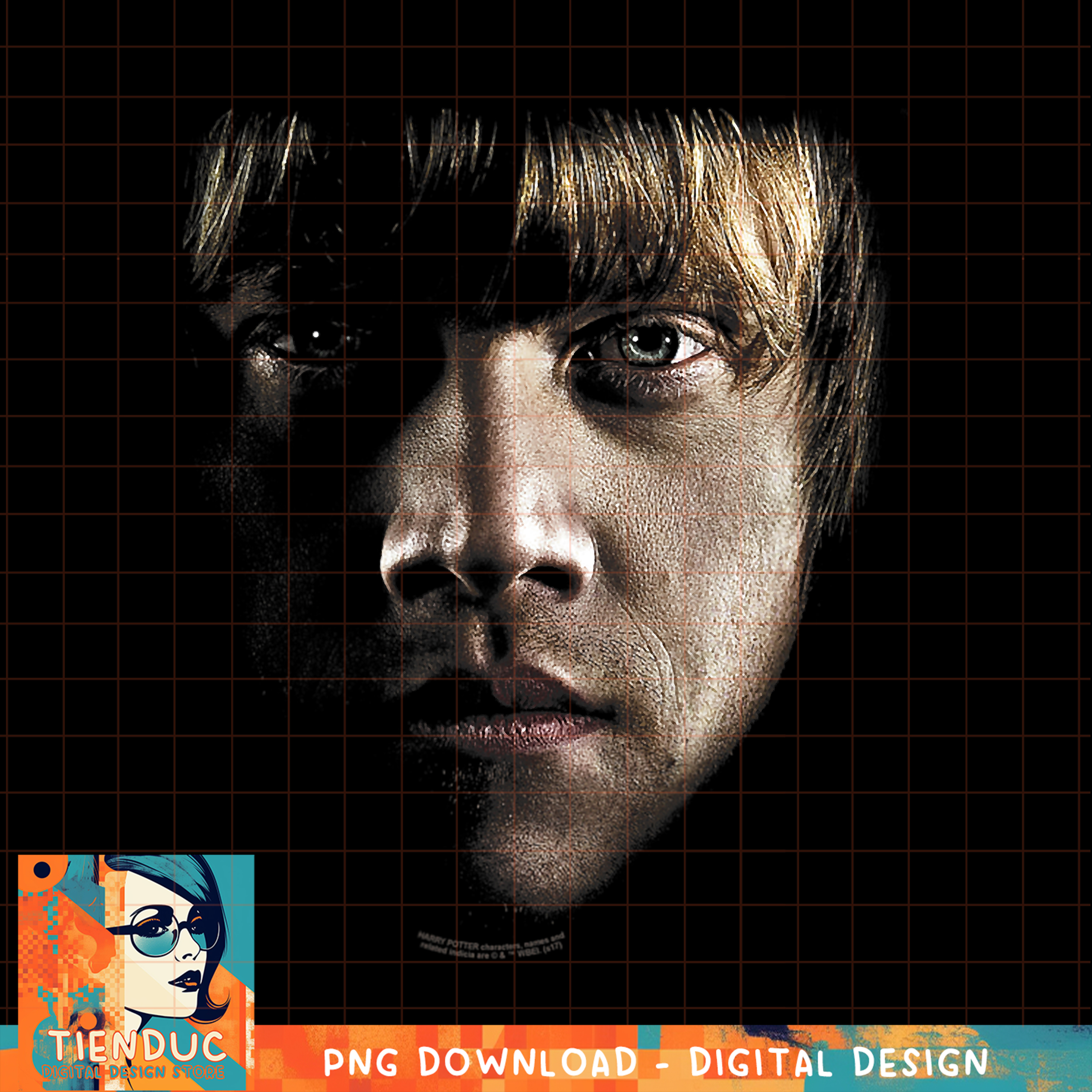Harry Potter Ron Poster Head PNG Download | Inspire Uplift