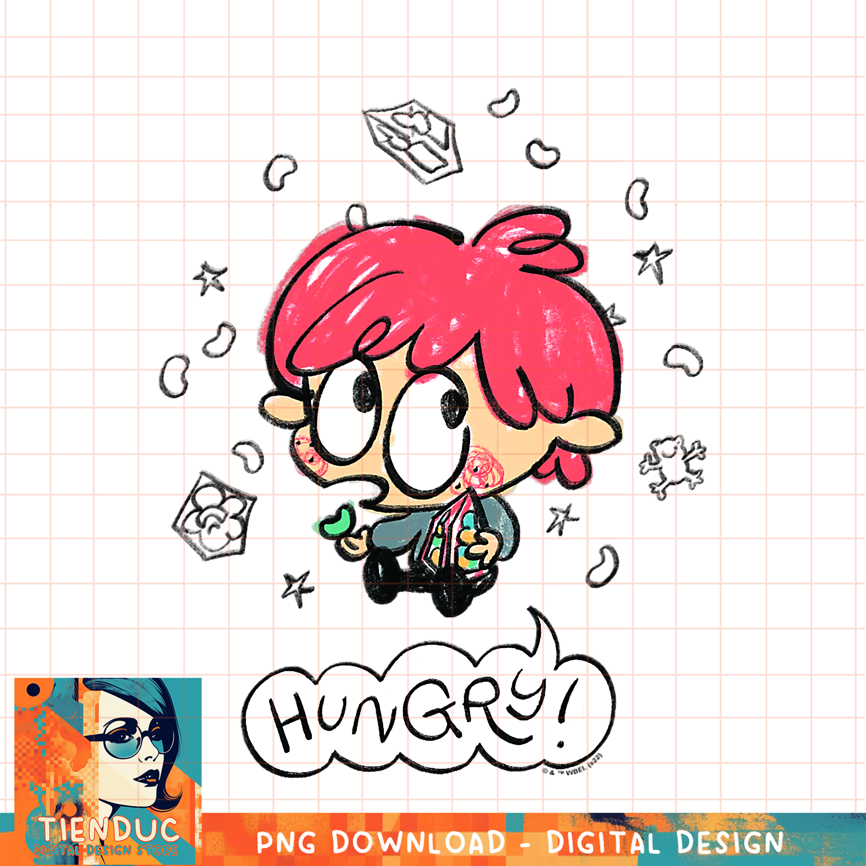 Harry Potter Ron Weasley Hungry Cartoon Portrait PNG Downloa | Inspire ...