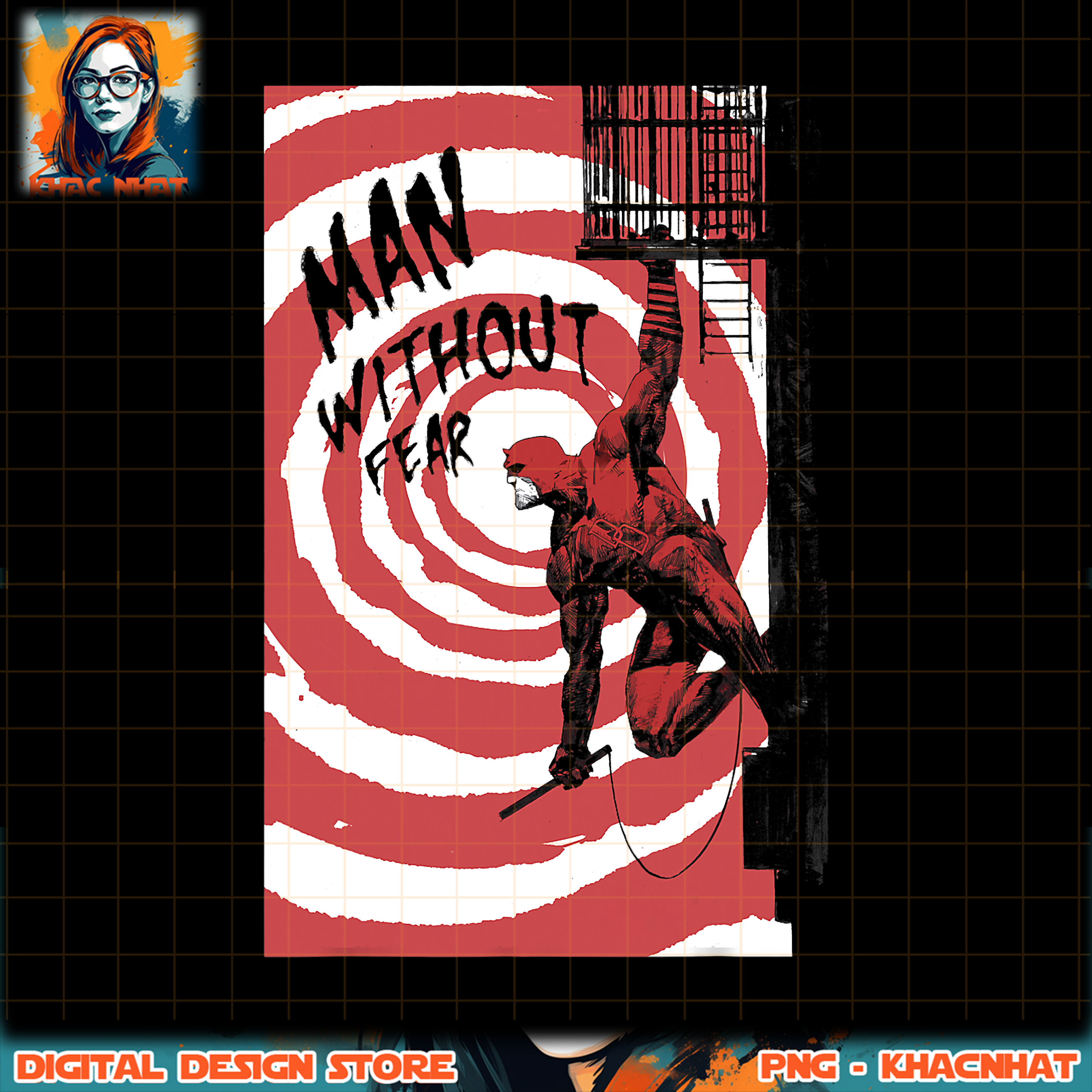 Marvel Daredevil Fire Escape Man Without Fear Variant Cover | Inspire ...