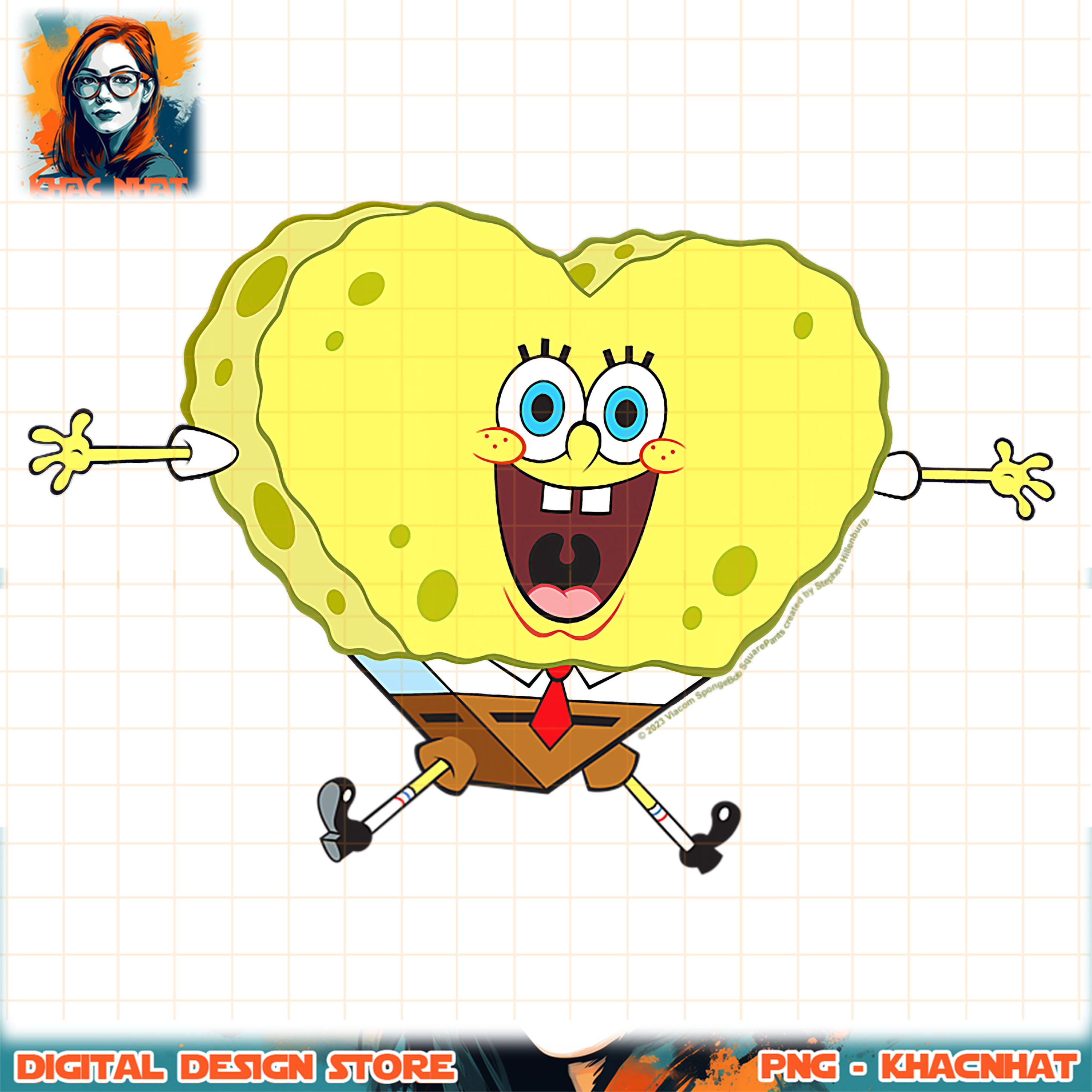 SpongeBob SquarePants Valentine_s Day Heart Shaped Sponge pn | Inspire ...
