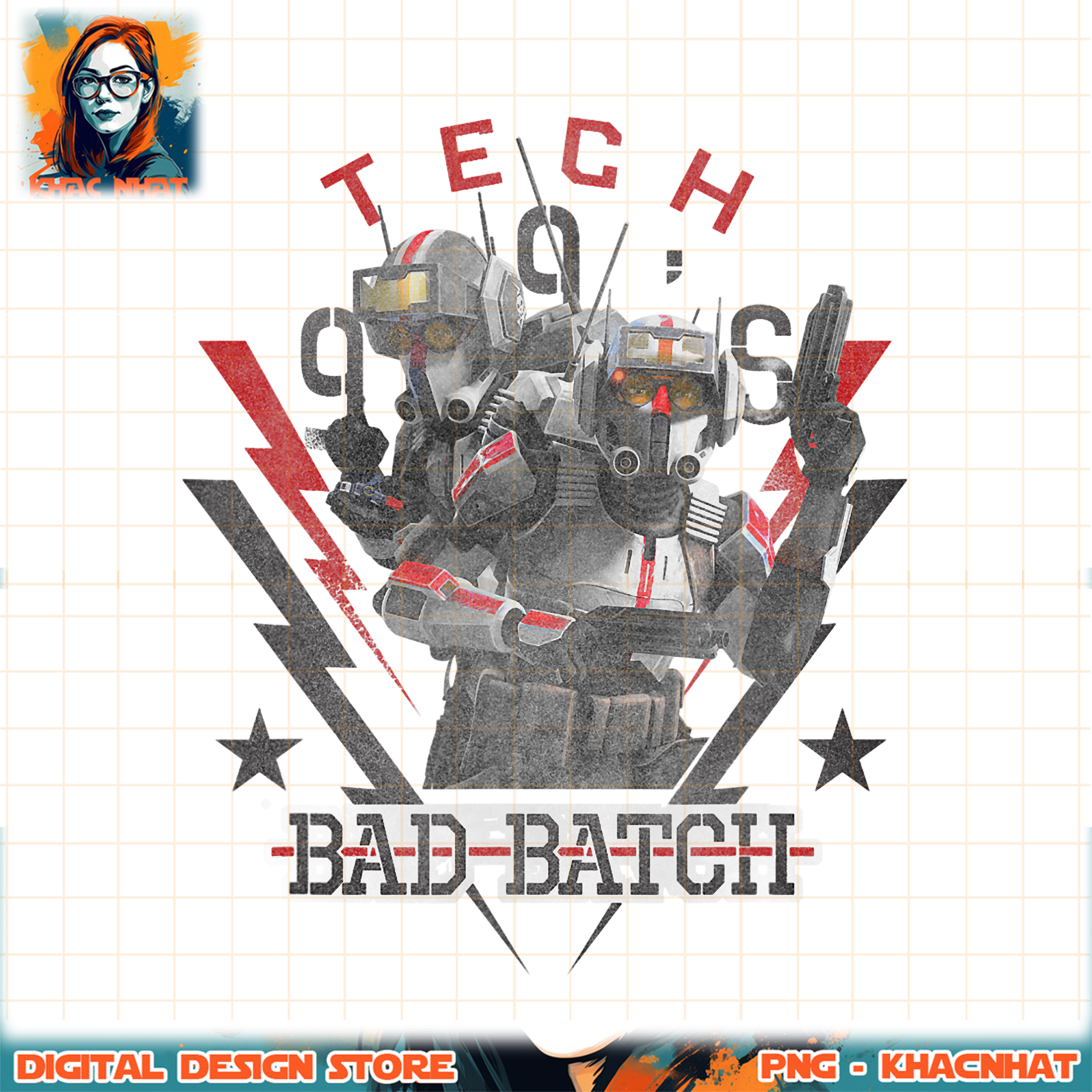 Star Wars The Bad Batch Tech Crate Bad Batch Double Up png, | Inspire ...