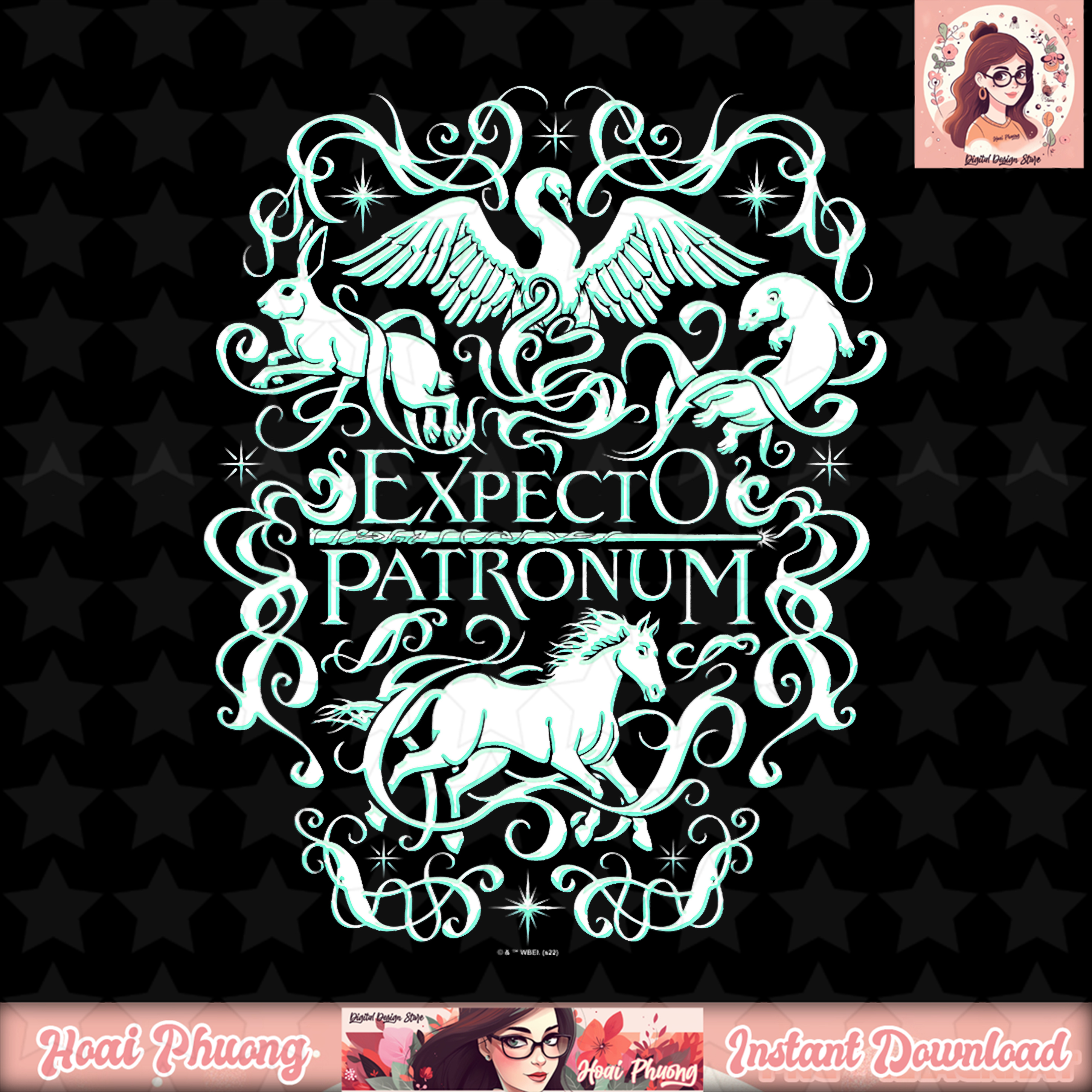Harry Potter Expecto Patronum Animal Guide T-Shirt | Inspire Uplift