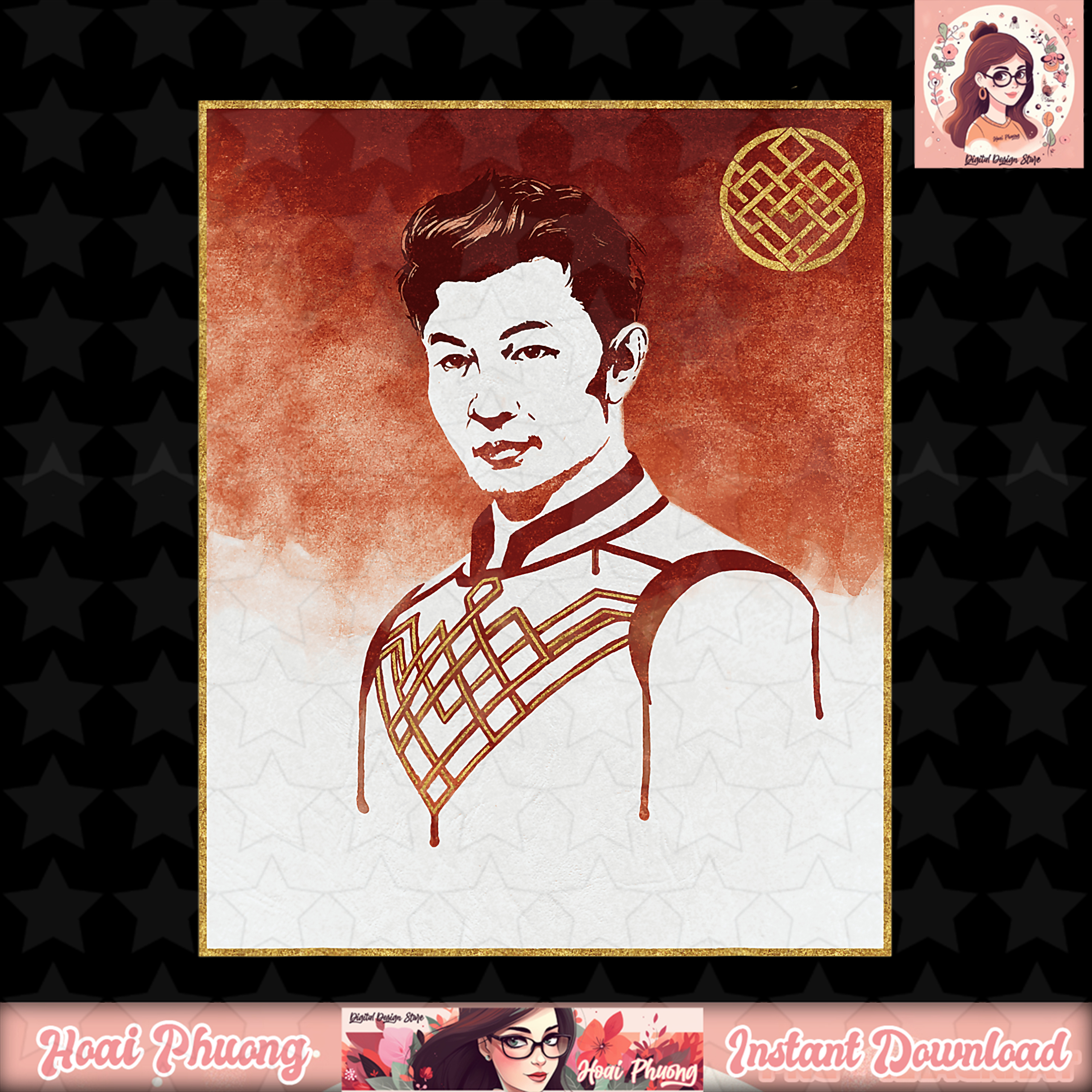 Marvel Shang-Chi and The Legend of the Ten Rings Portrait T- | Inspire ...