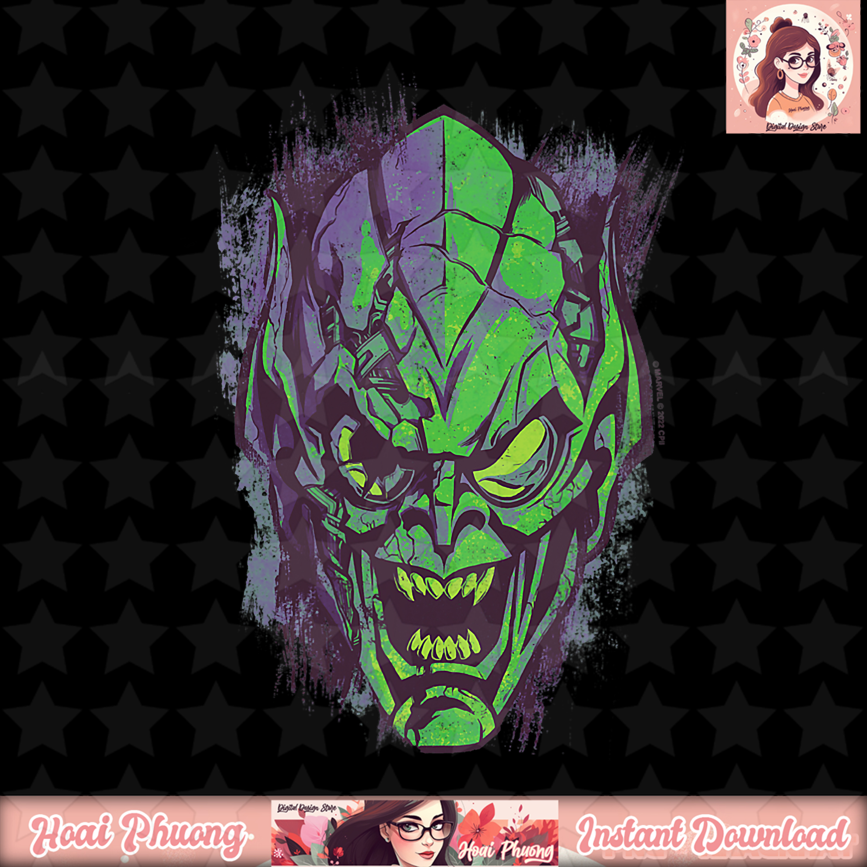 Marvel Spider-Man No Way Home Green Goblin Broken Mask png, | Inspire ...