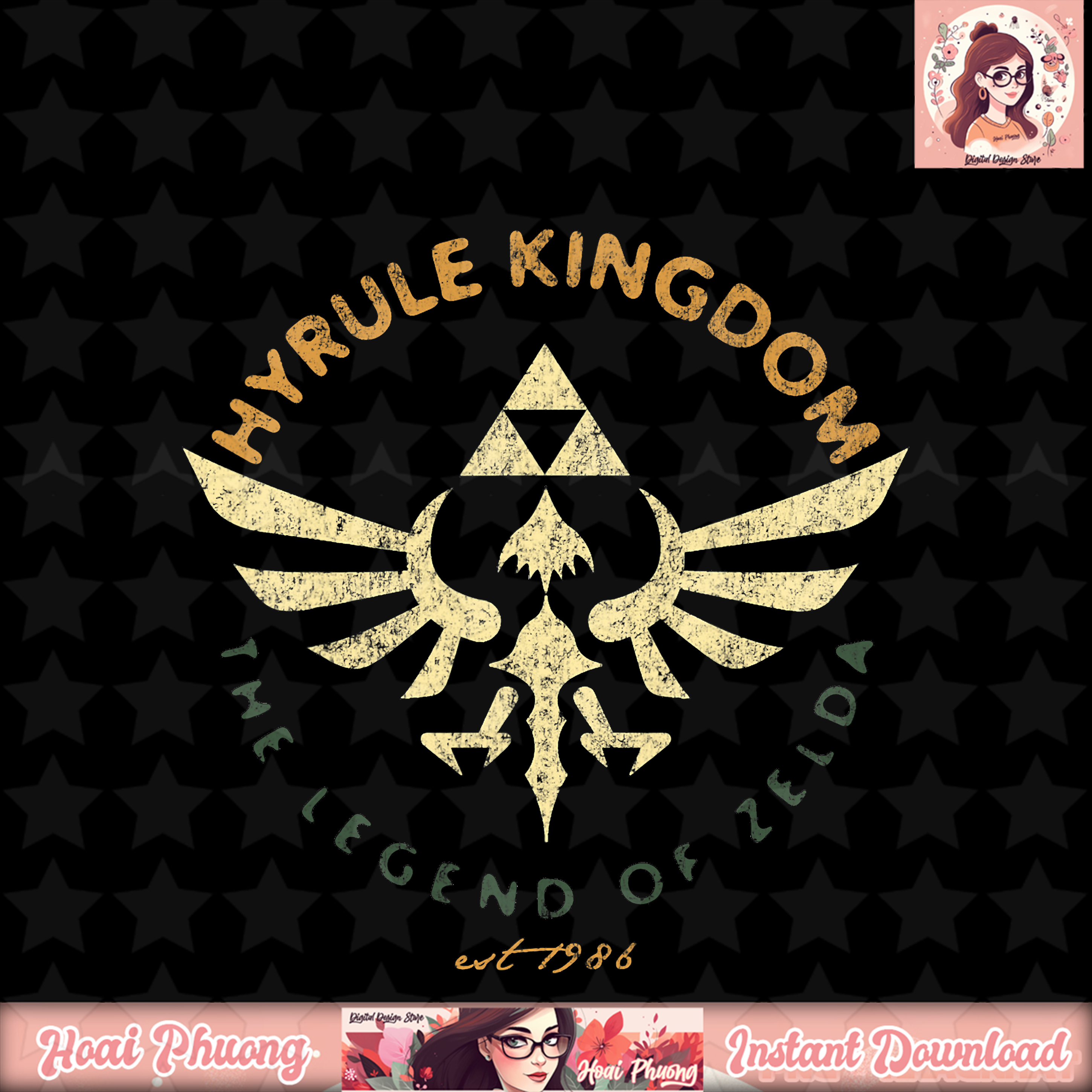 Nintendo Legend Of Zelda Hyrule Kingdom Tri Force Poster png | Inspire ...