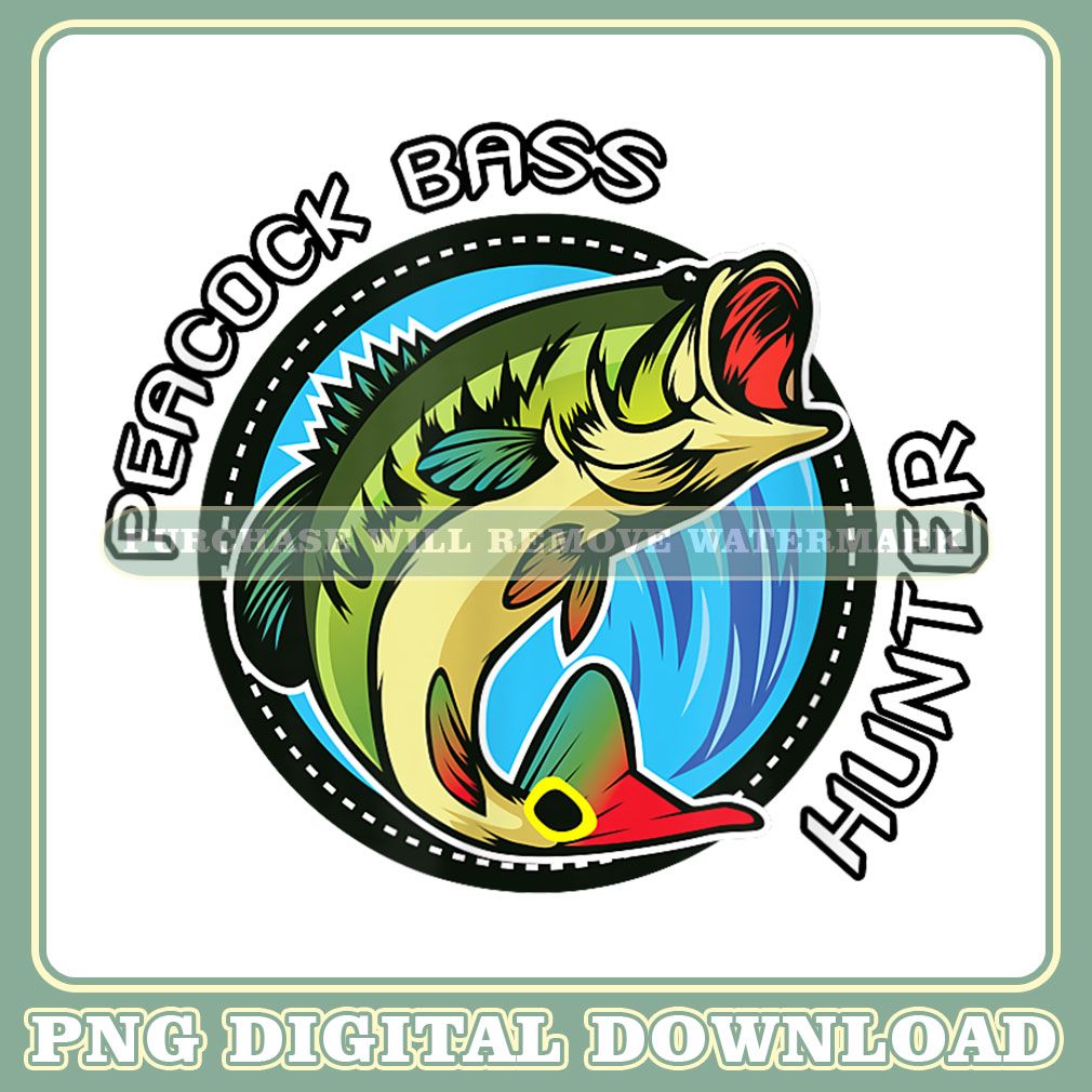 Peacock Bass Hunter Fish Png | Inspire Uplift