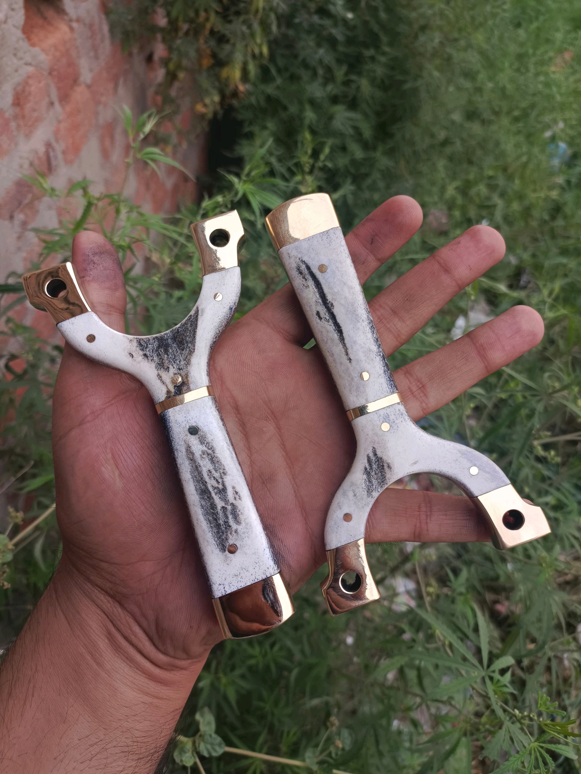 Handmade Traditional Catapult Powerful Slingshot Hunting Tar | Inspire ...