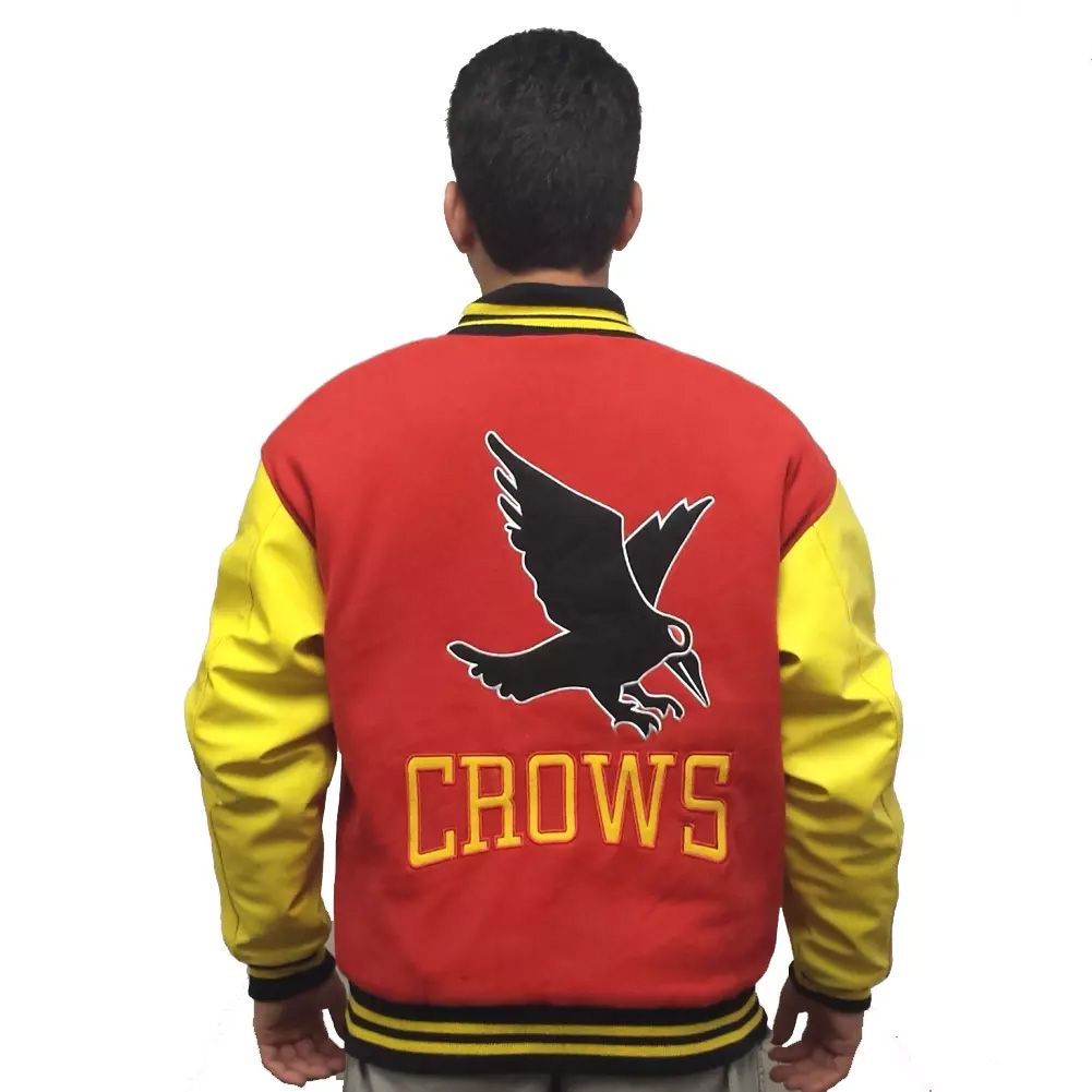 Smallville Crows Varsity Letterman Jacket – Clark Kent Wool | Inspire ...