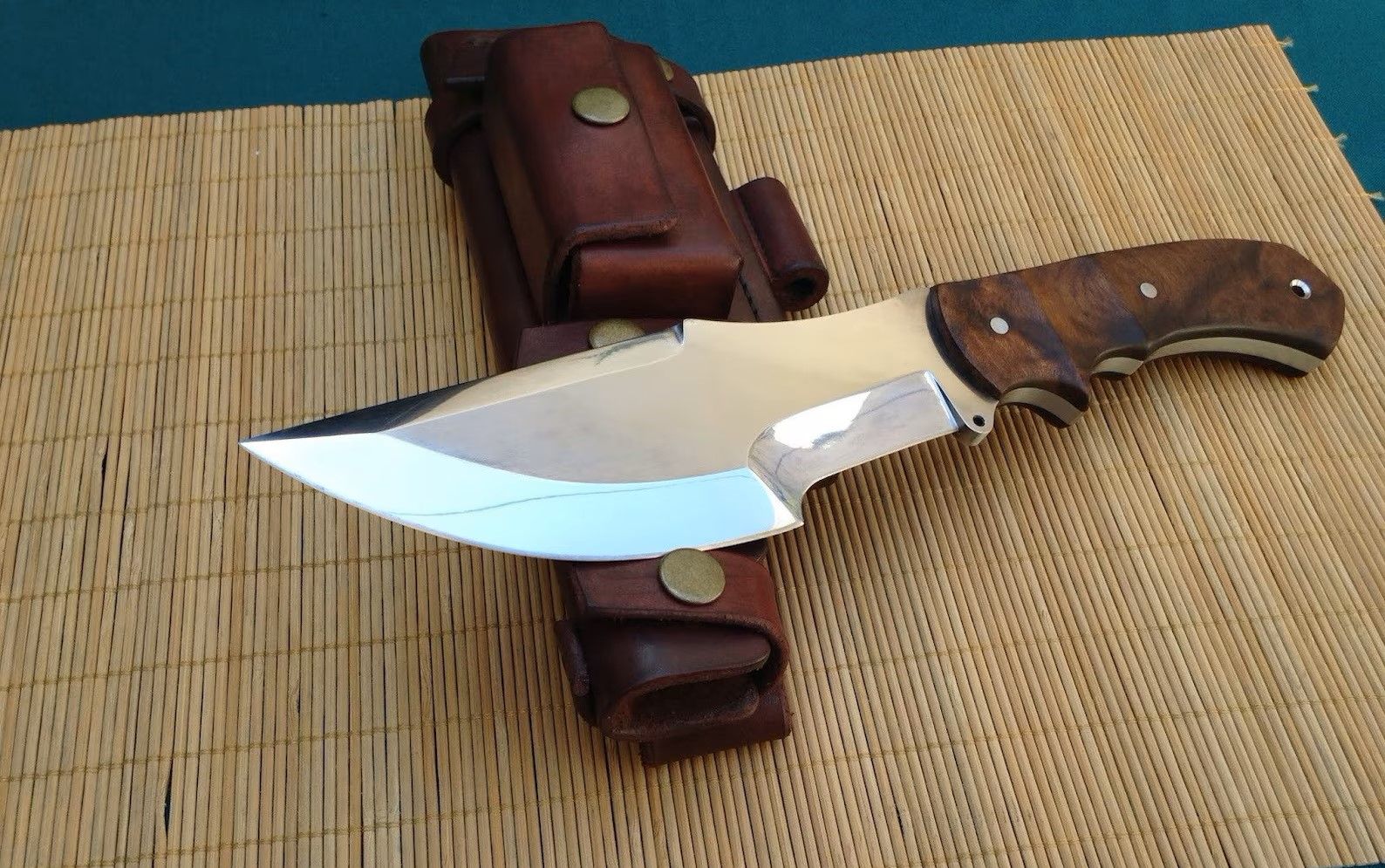 Handmade tracker knife | Custom handmade D2 steel tracker hu | Inspire ...