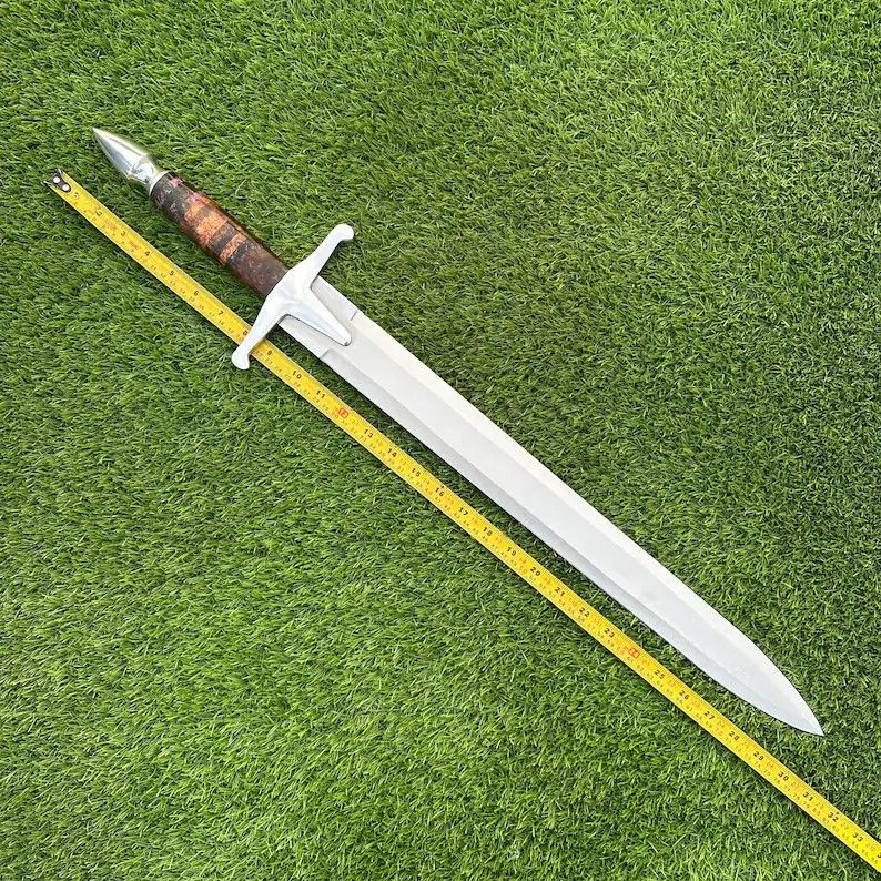 Medieval Sword Hand Forged 30" J2 Steel Blade Resin Handle & | Inspire ...