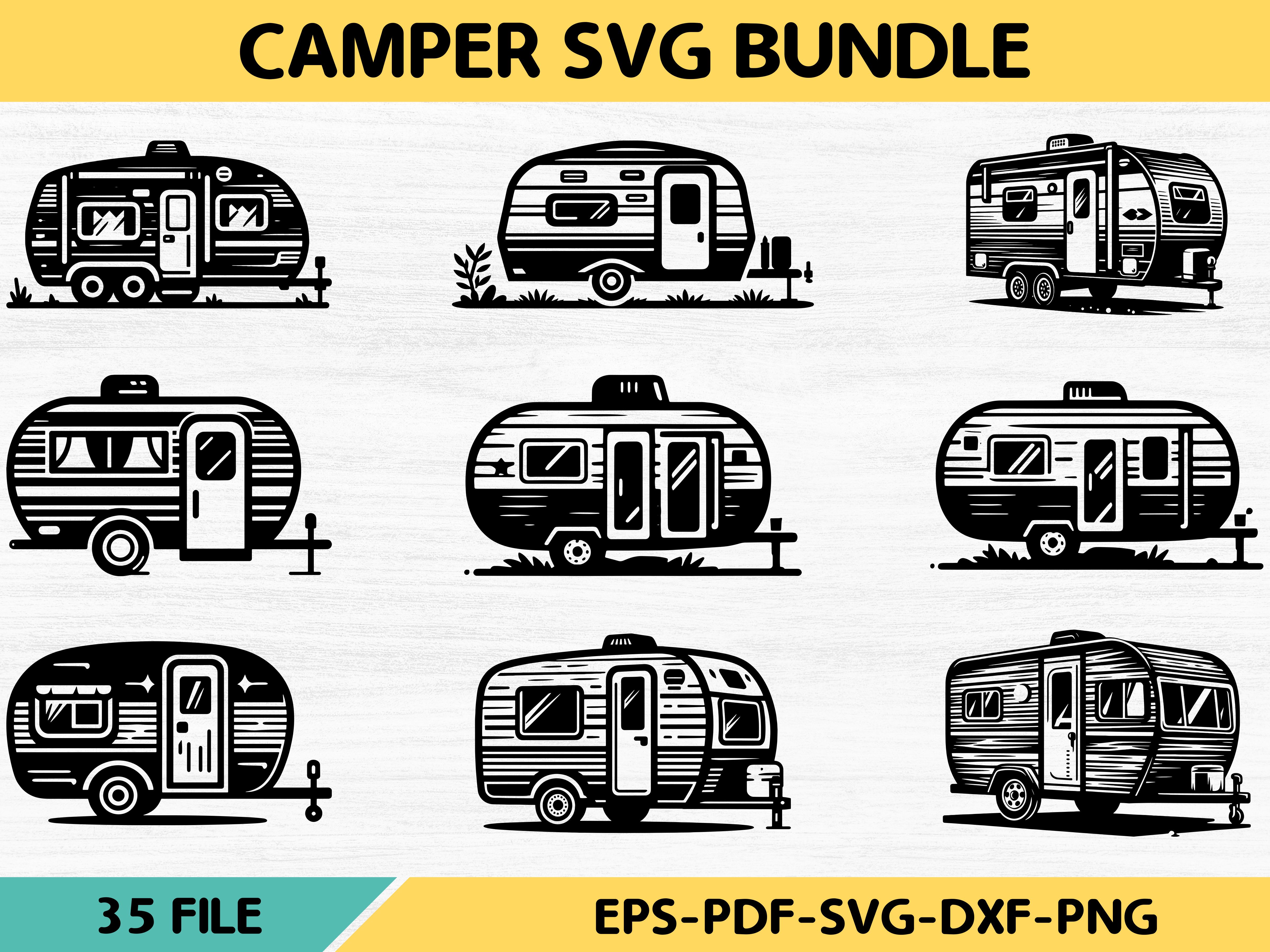 Camper SVG | Inspire Uplift