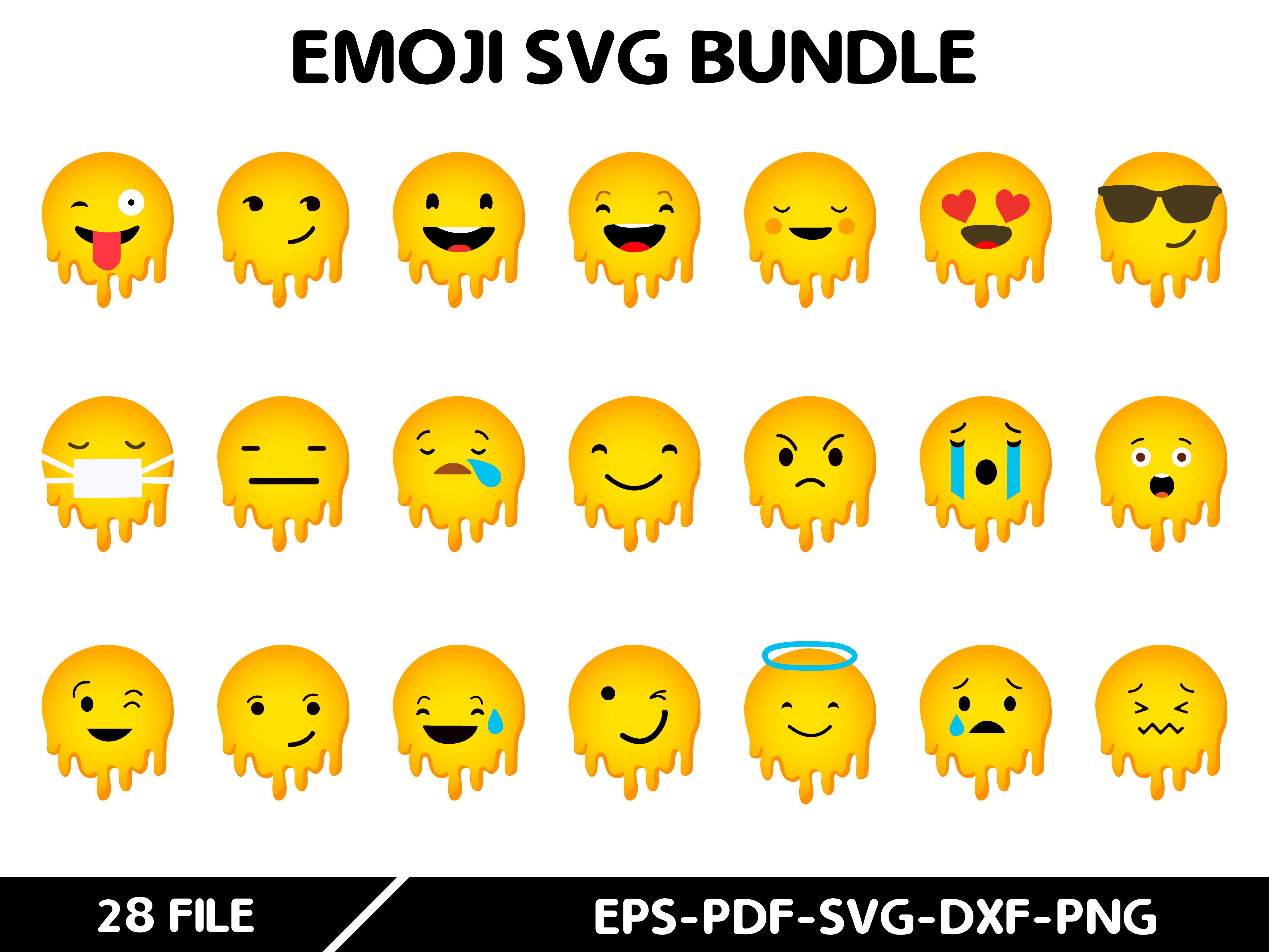 Emoji SVG Bundle | Inspire Uplift