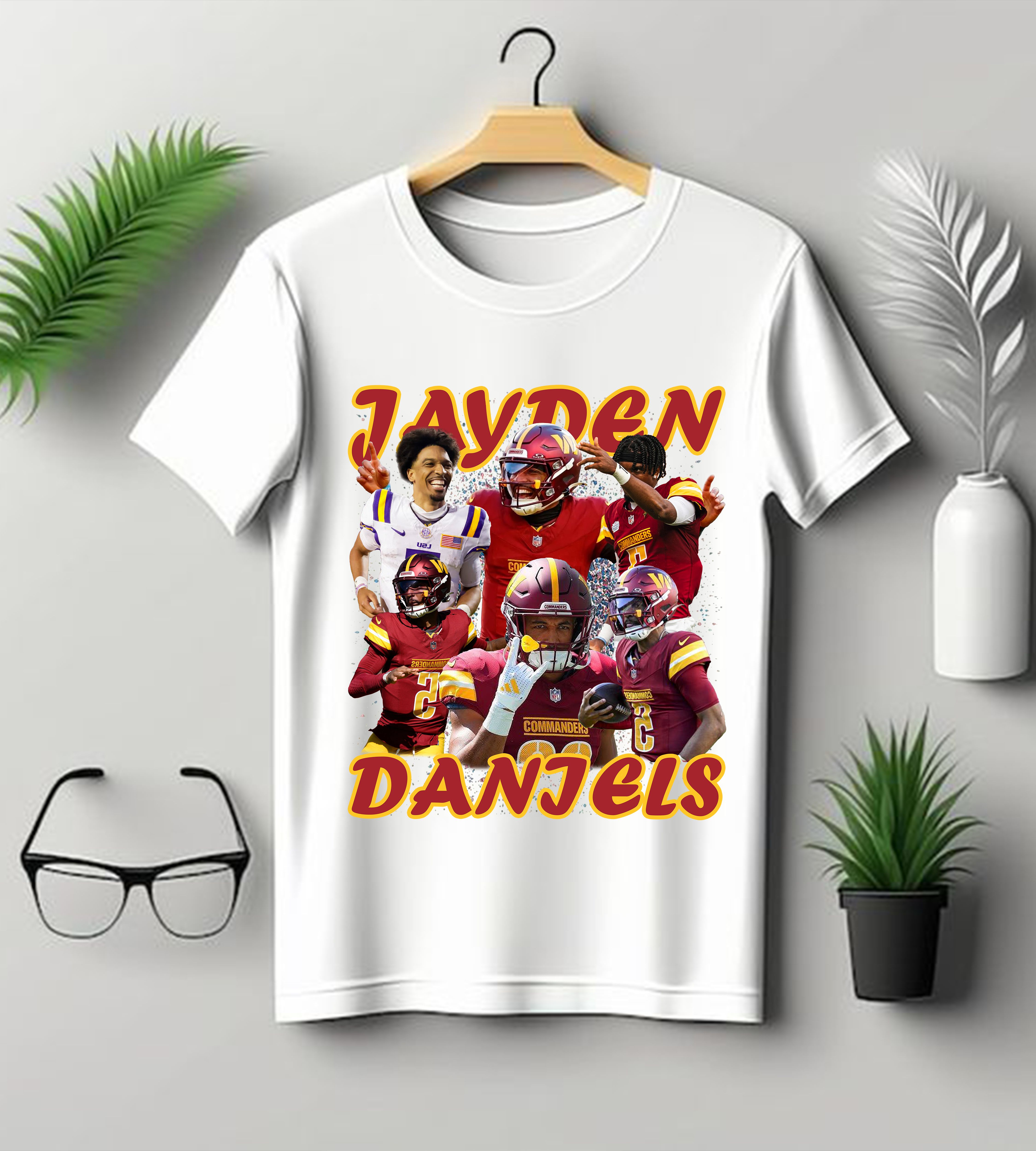 Jayden Daniels png TShirt Design Digital File | Inspire Uplift
