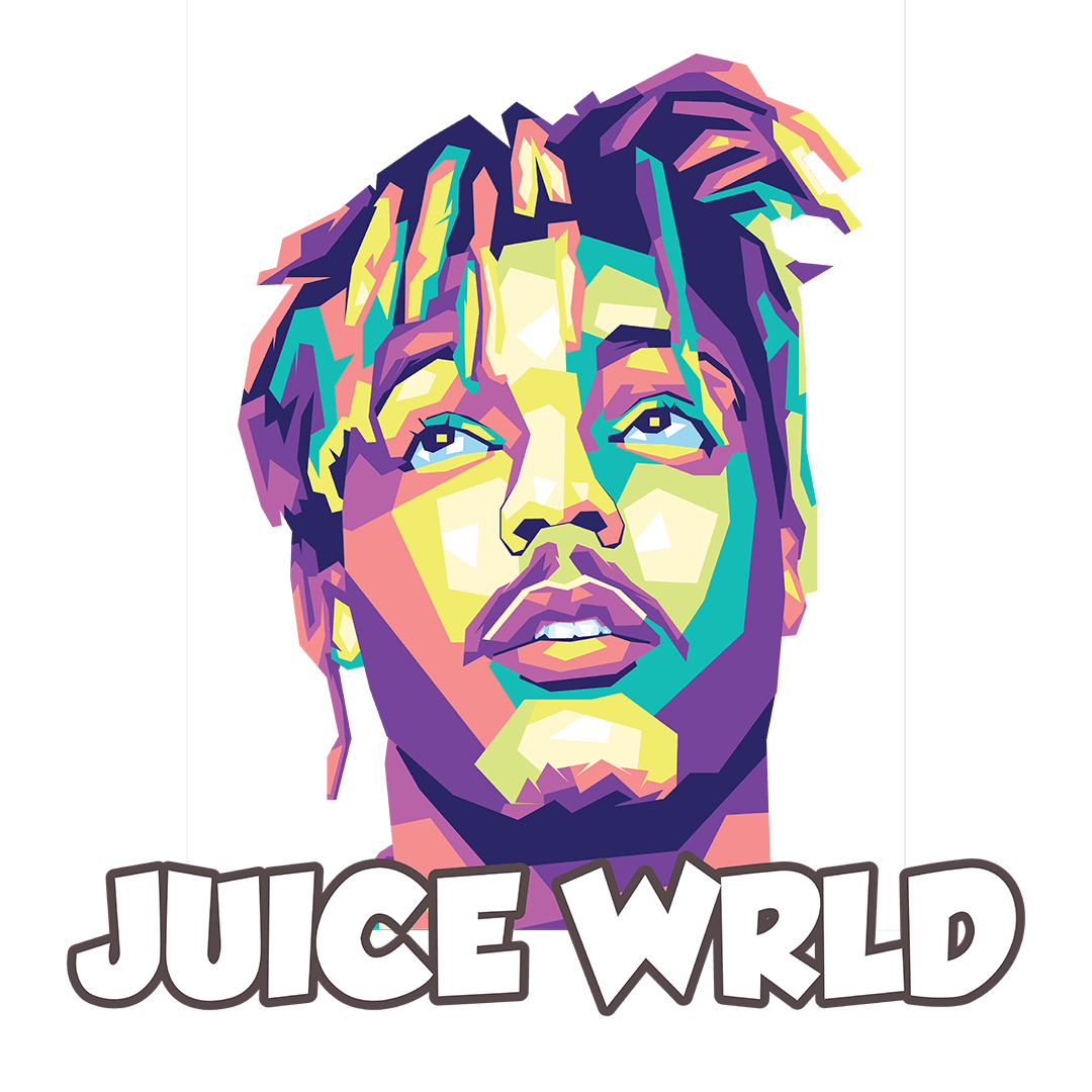 Juice Wrld wpap Triangle Purple - Legends5 | Inspire Uplift