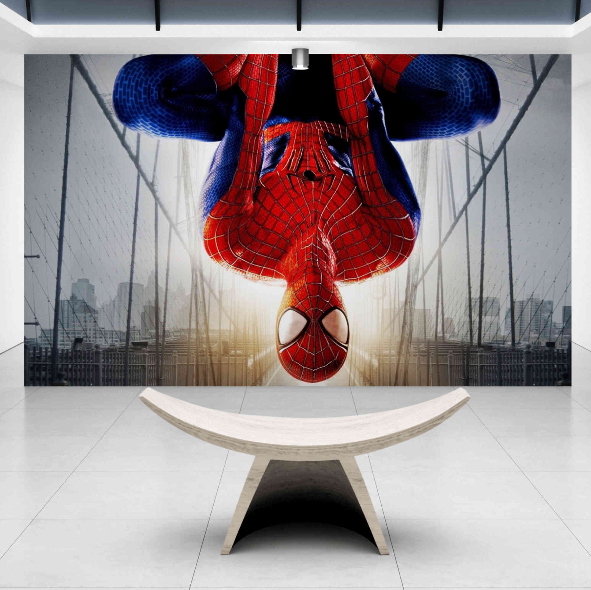 Spider-Man Photo Wall Mural: Stick and Enjoy | Inspire Uplift