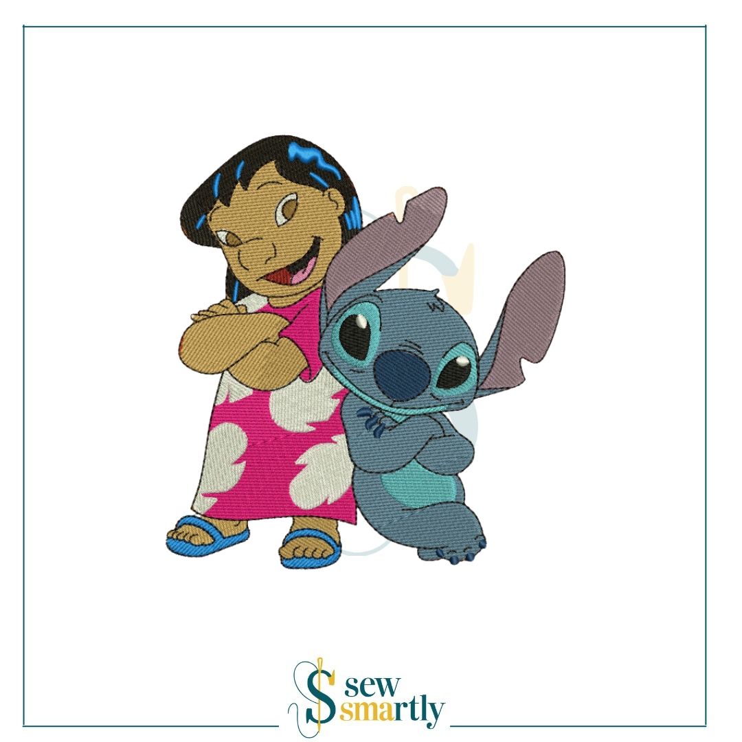 Lilo & Stitch Embroidery Design - Digital Machine Embroidery | Inspire ...