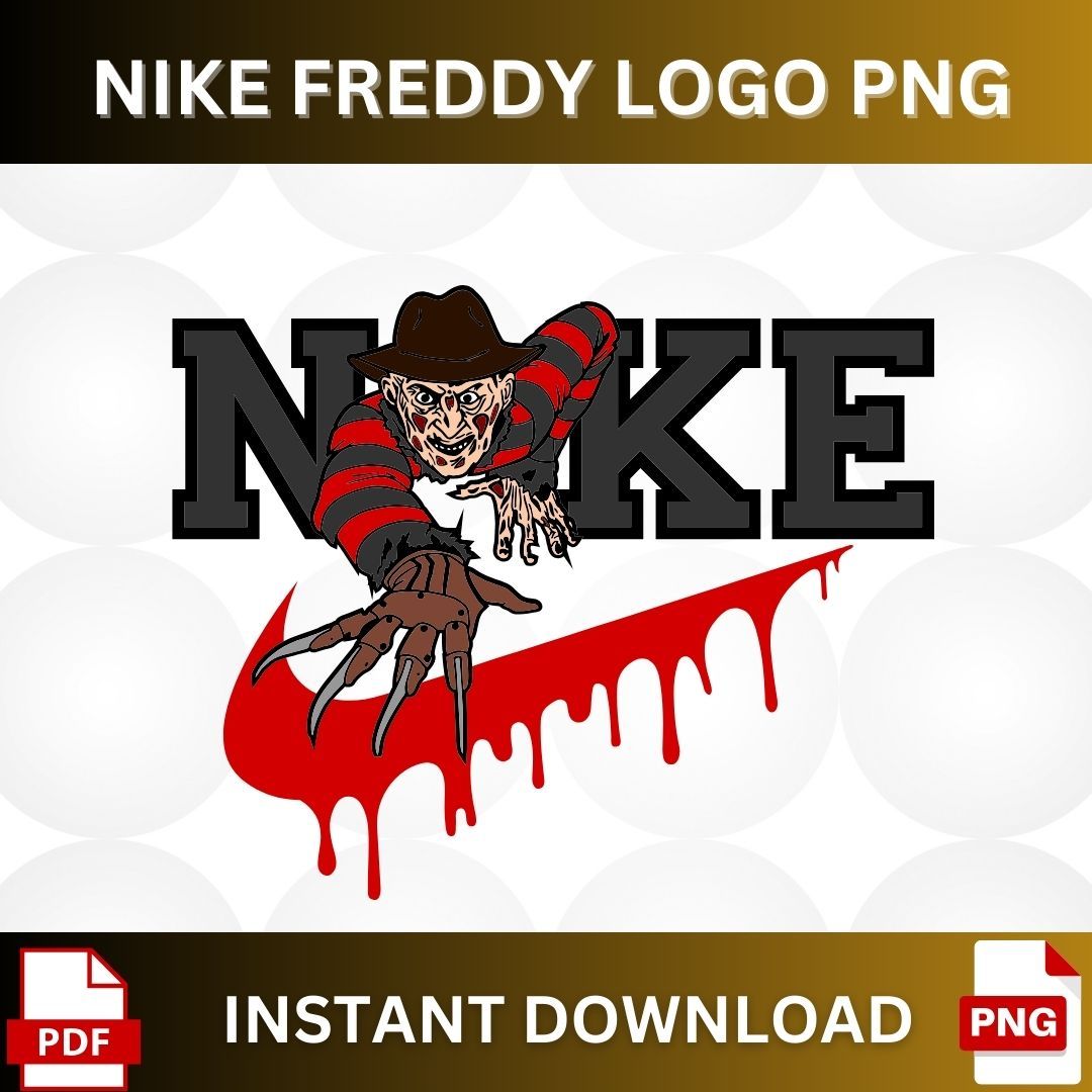 Nike Freddy Krueger Horror Logo | Scary Dripping Swoosh A Ki | Inspire ...