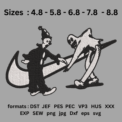 Koko The Clown Embroidery Design - Machine Embroidery Patter | Inspire ...