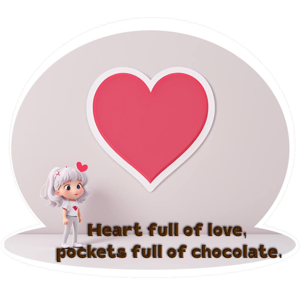 Valentine's day. Digital clipart. A digital sticker. Gift. I | Inspire ...