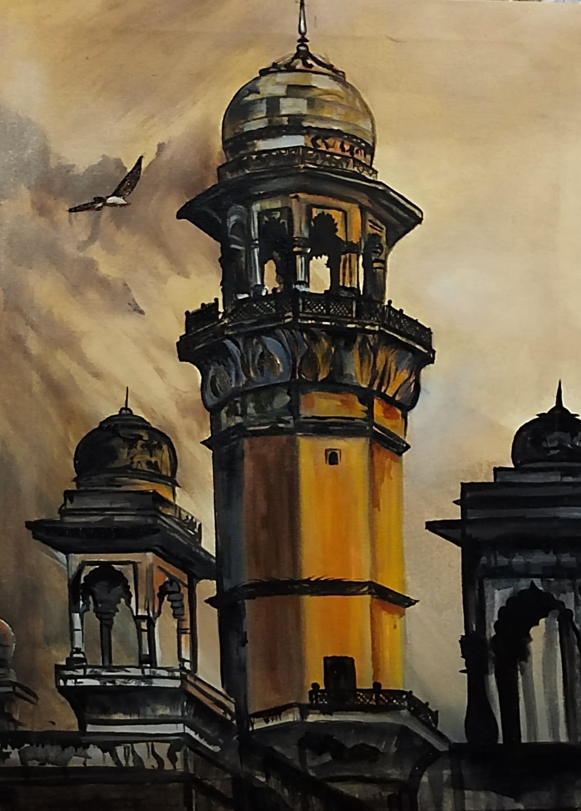 historical place view landscape oil painting | Inspire Uplift