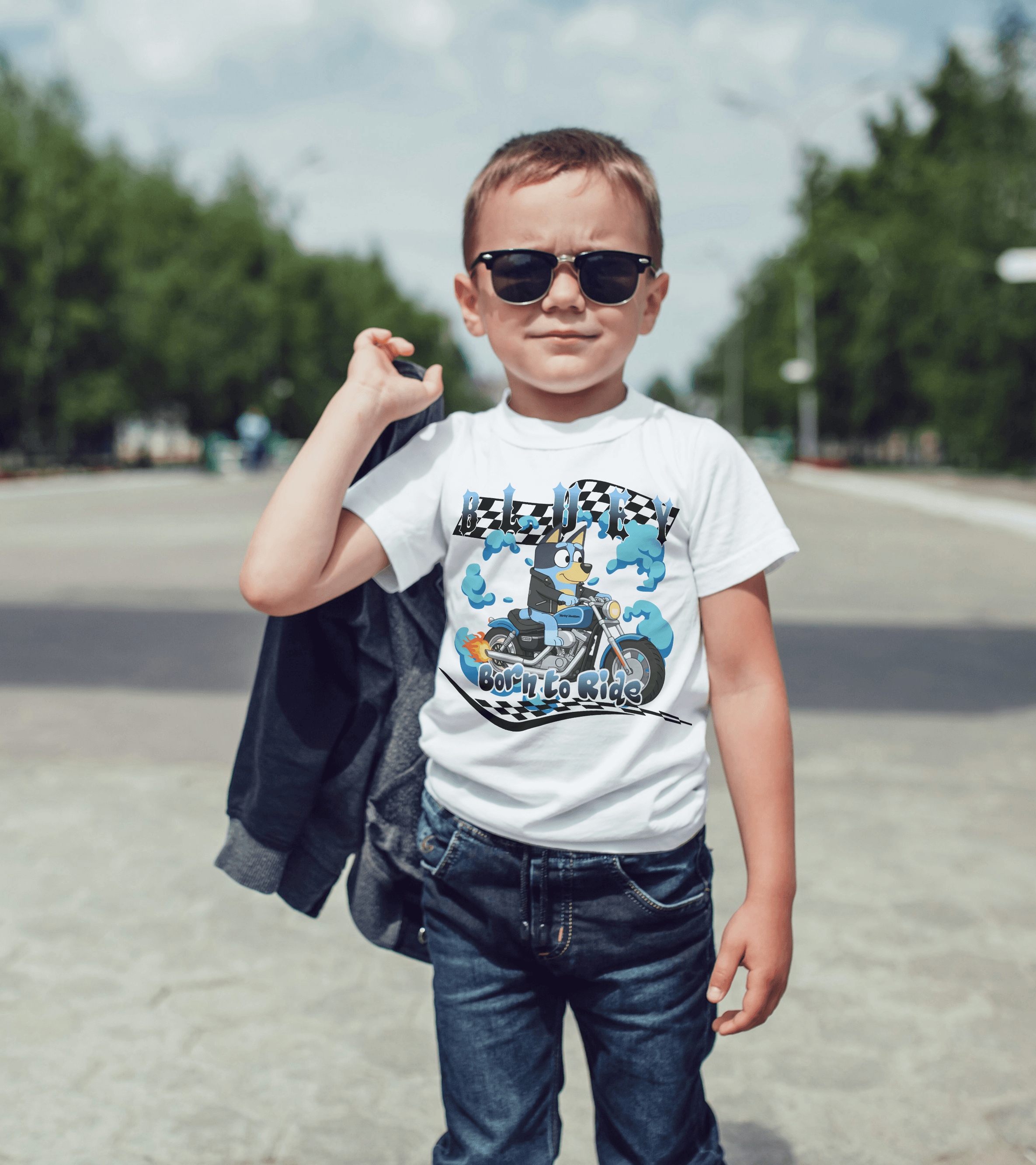 Bluey Riding | Inspire Uplift