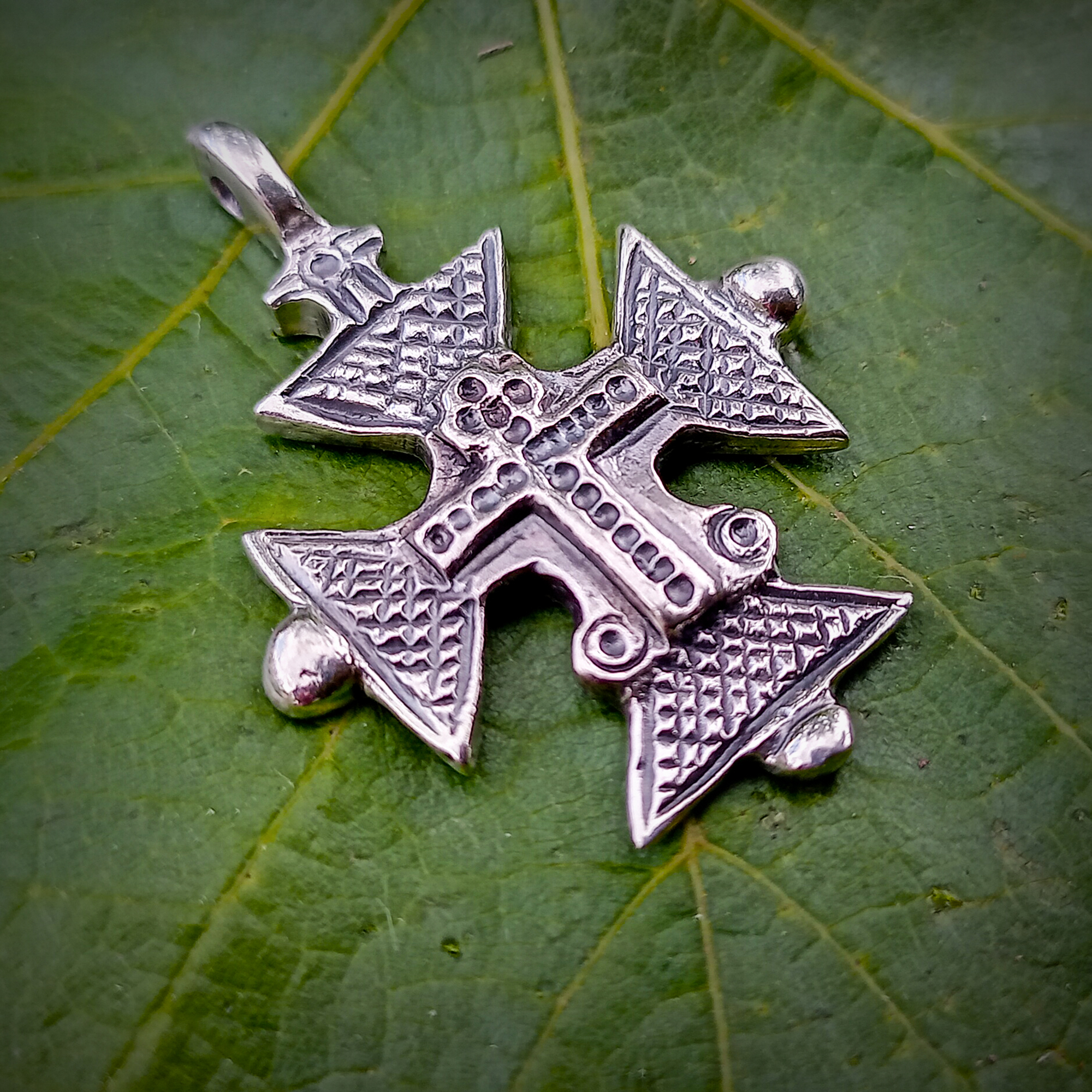 Handmade silver cross necklace pendant,ukrainian silver Cros | Inspire ...