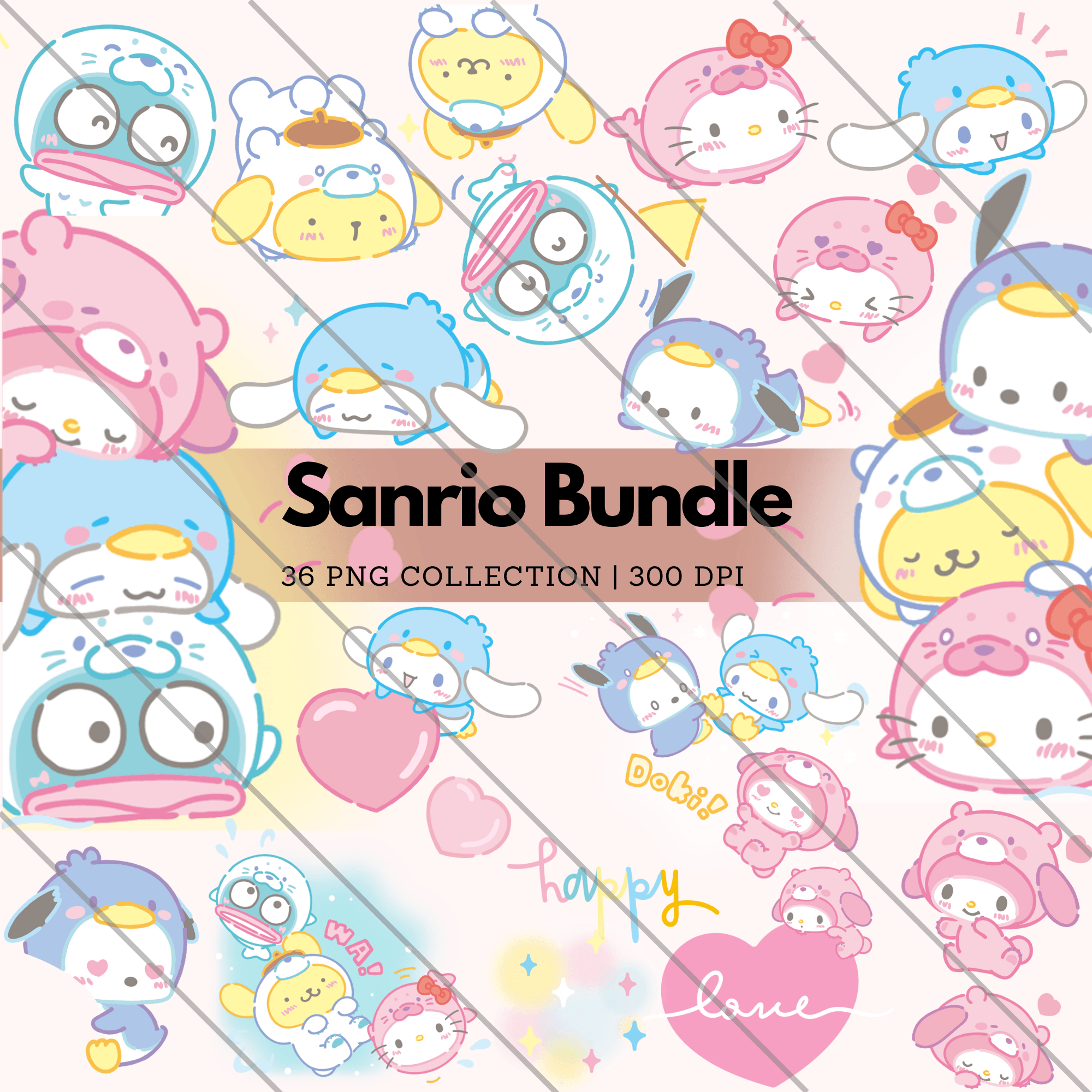 36 Ice Sanrio Design | Png | Tumblr | Sticker design | Digit | Inspire ...