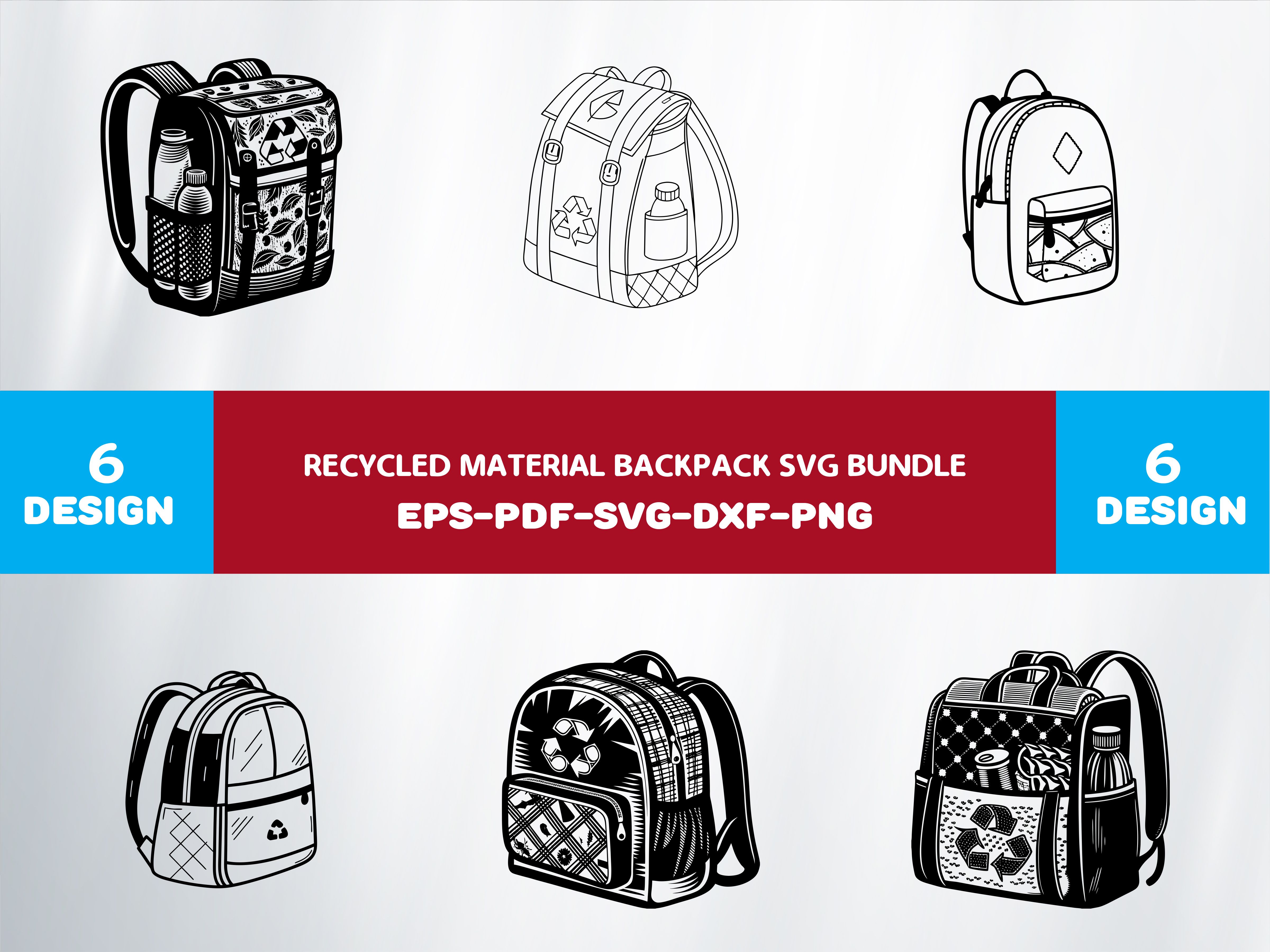 Recycled Material Backpack | Inspire Uplift
