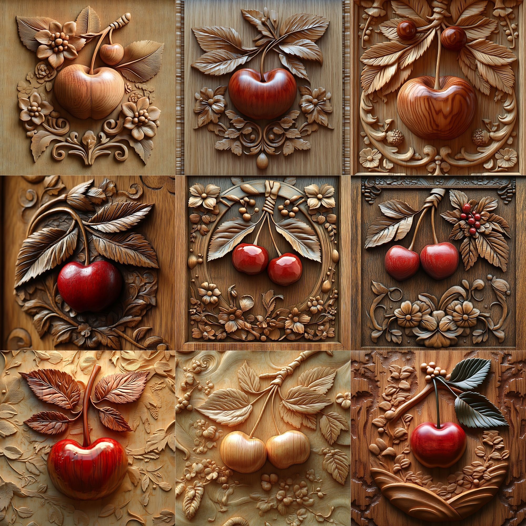 3d Cherry Laser Engrave File, Png Engrave File, Laser Engrav | Inspire ...