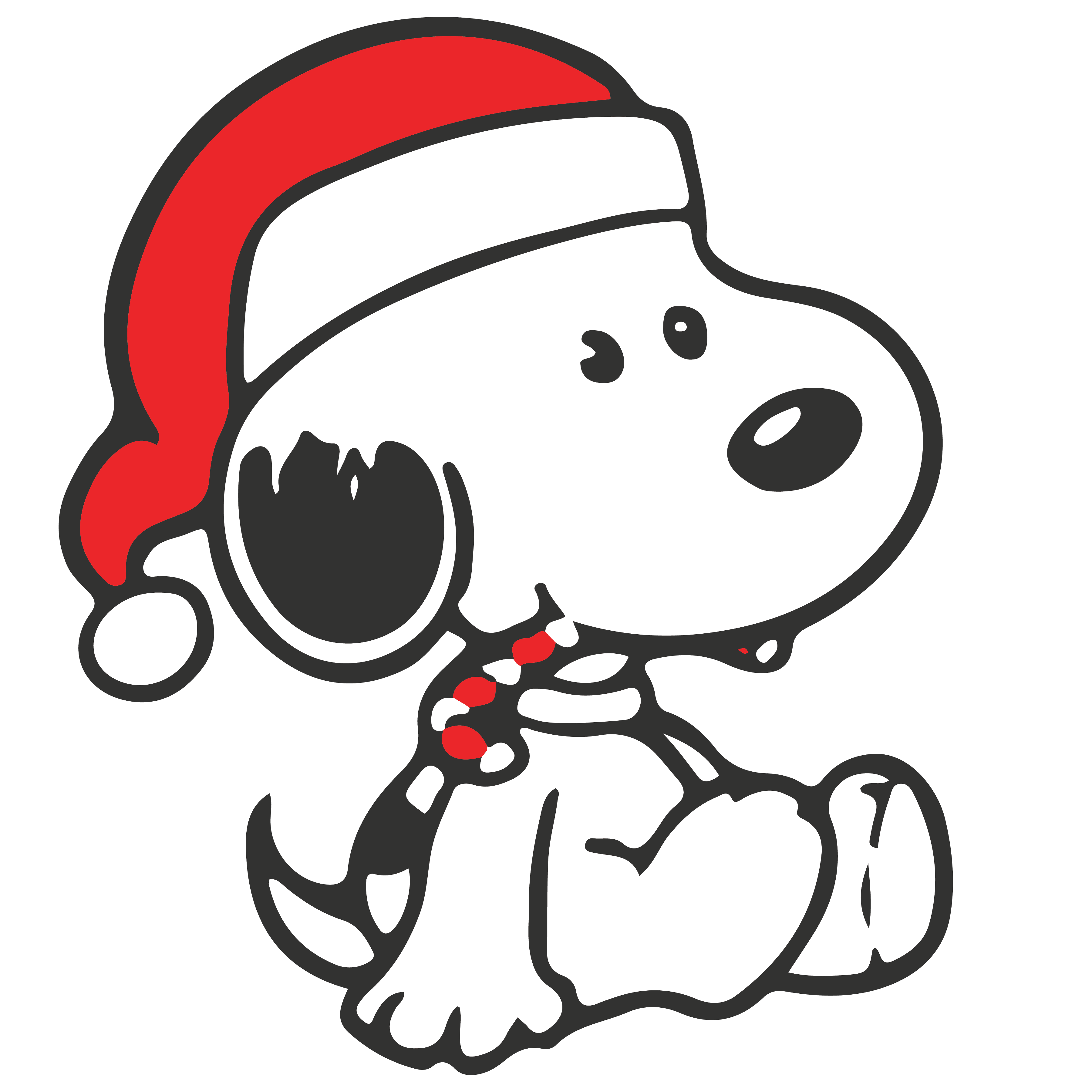 Snoopy Christmas svg, Snoopy bundle svg, Charlie Brown Chris | Inspire ...
