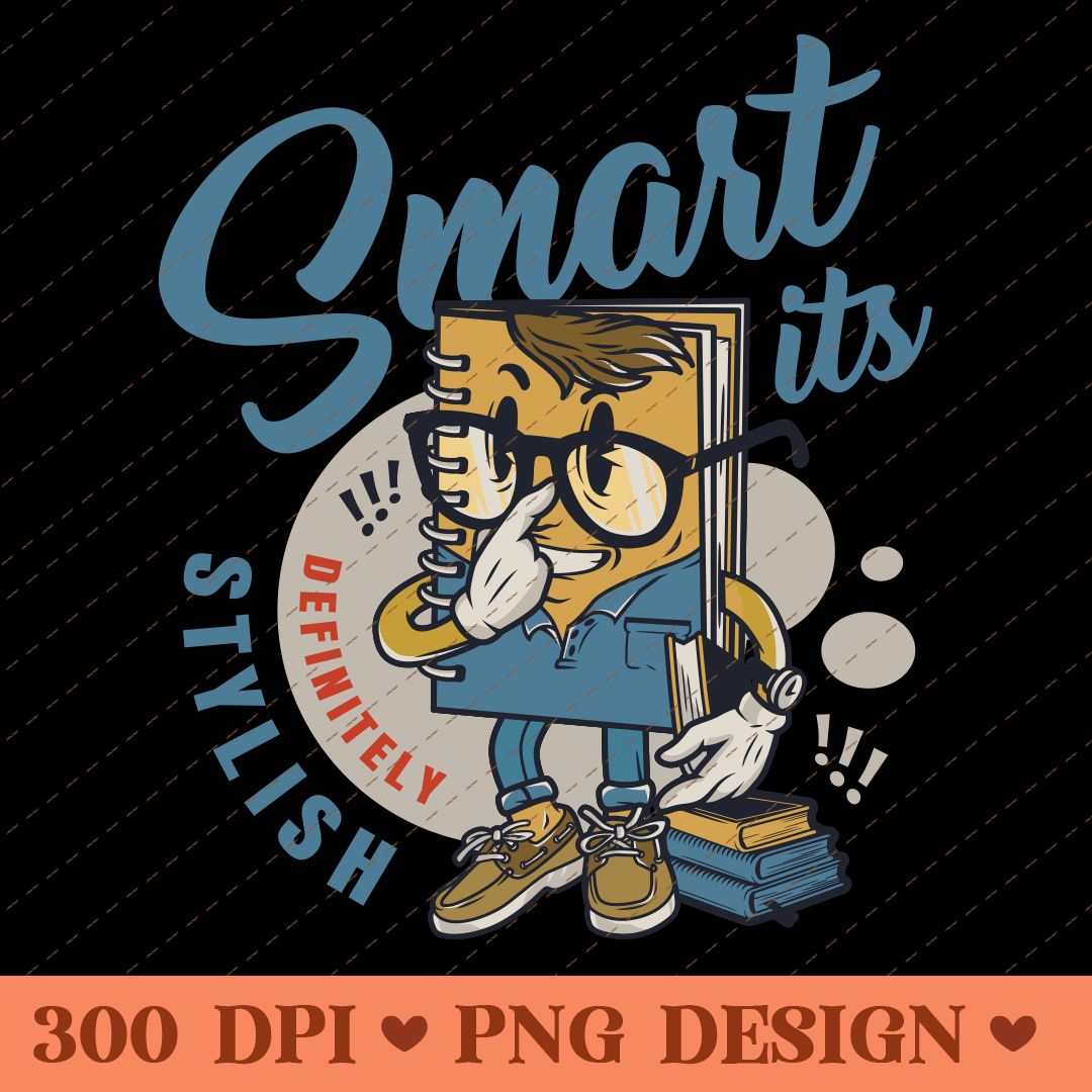 Smart & Stylish – Cool Book Character Design | Inspire Uplift