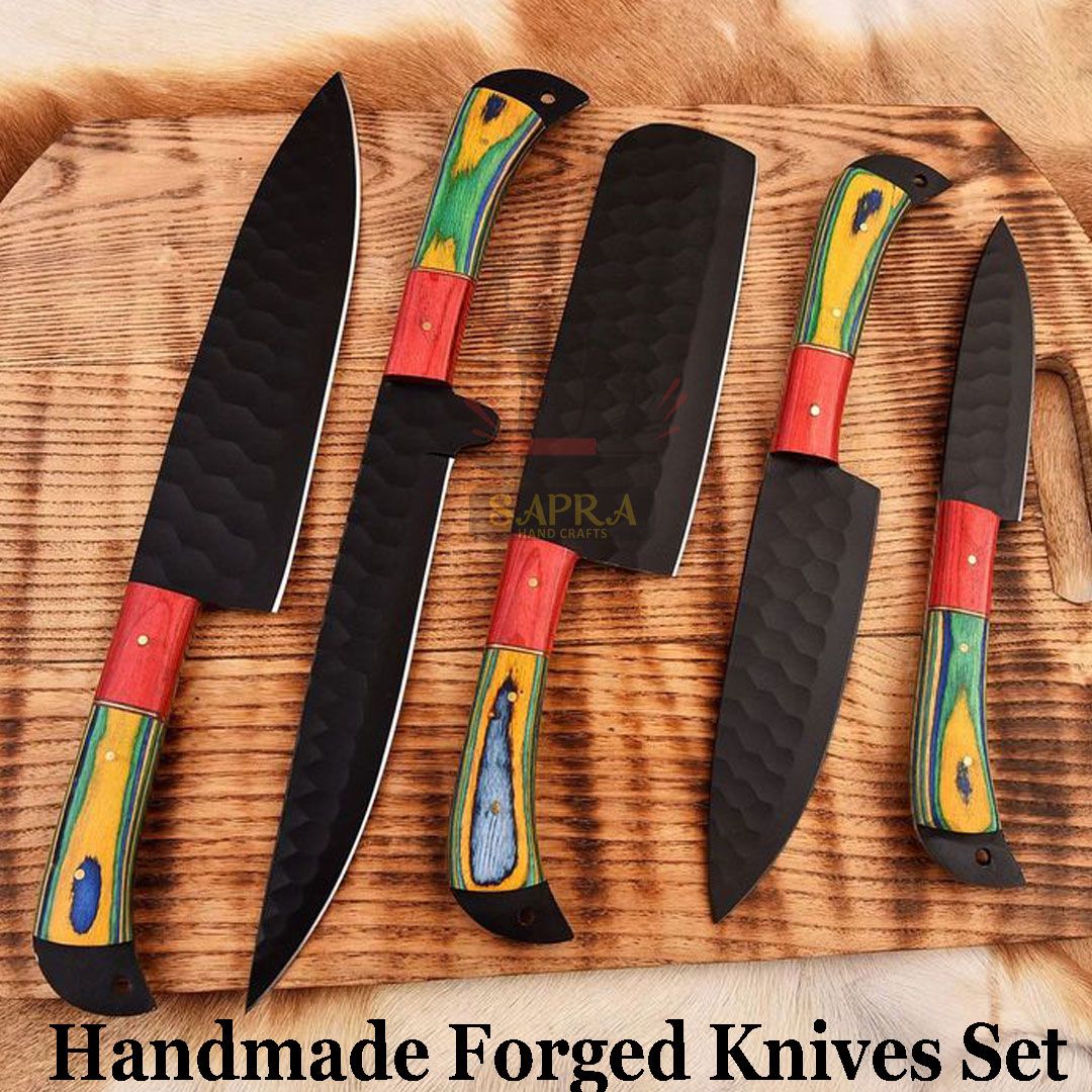 Handmade Powder Coated Forged D2 Steel Kitchen Chef Outdoor | Inspire ...