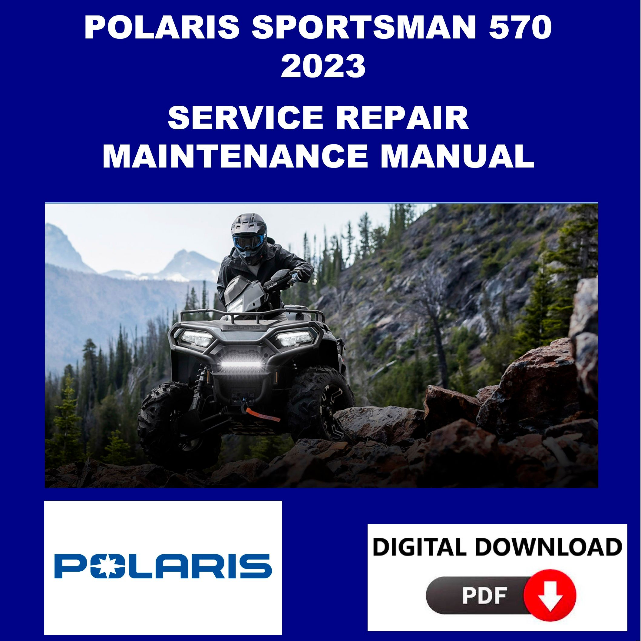 Polaris 2023 Sportsman 570 Maintenance Repair Service Manual | Inspire ...