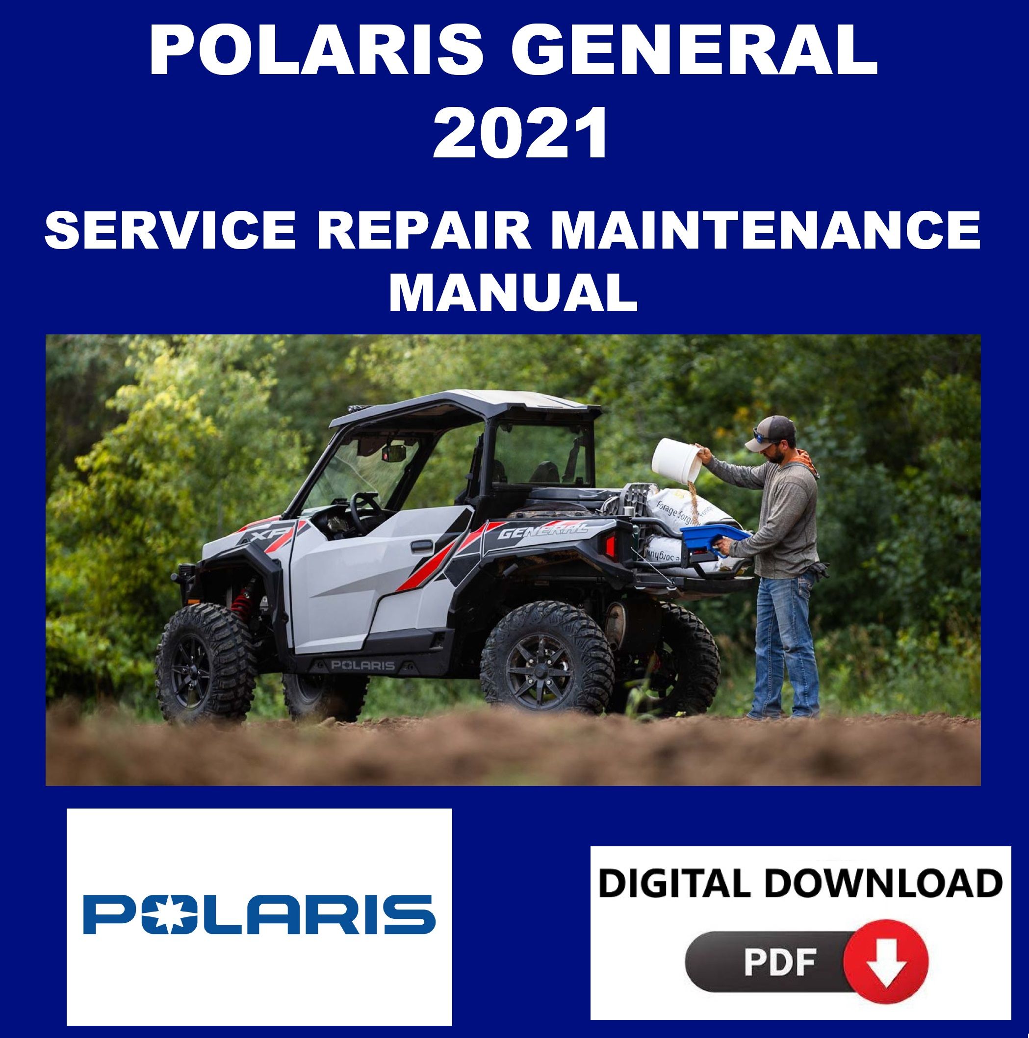 Polaris 2021 General Maintenance Repair Service Manual | Inspire Uplift