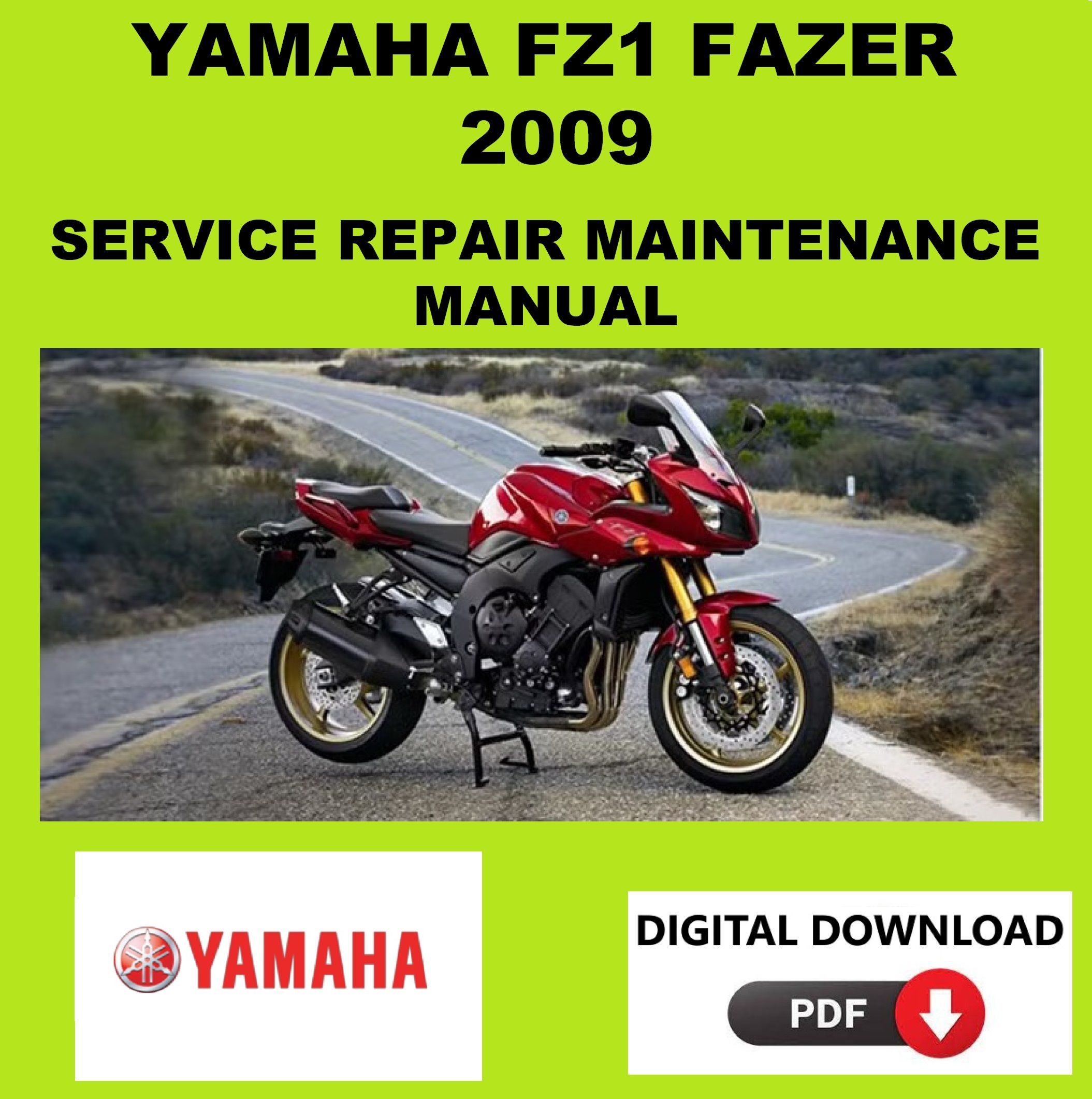 Yamaha 2009 FZ1 Fazer Maintenance Repair Service Manual | Inspire Uplift