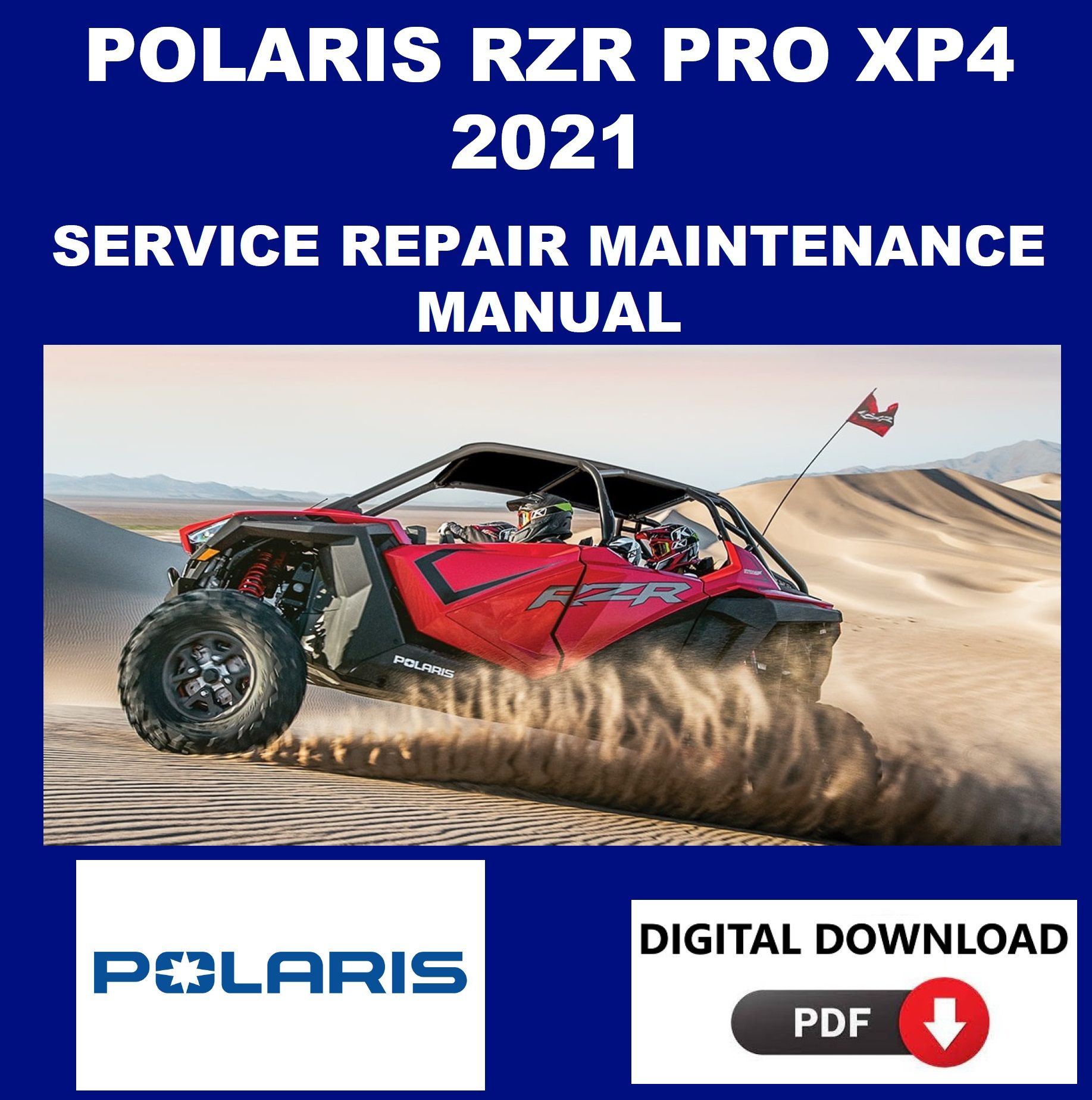 Polaris 2021 RZR Pro XP4 Maintenance Repair Service Manual | Inspire Uplift