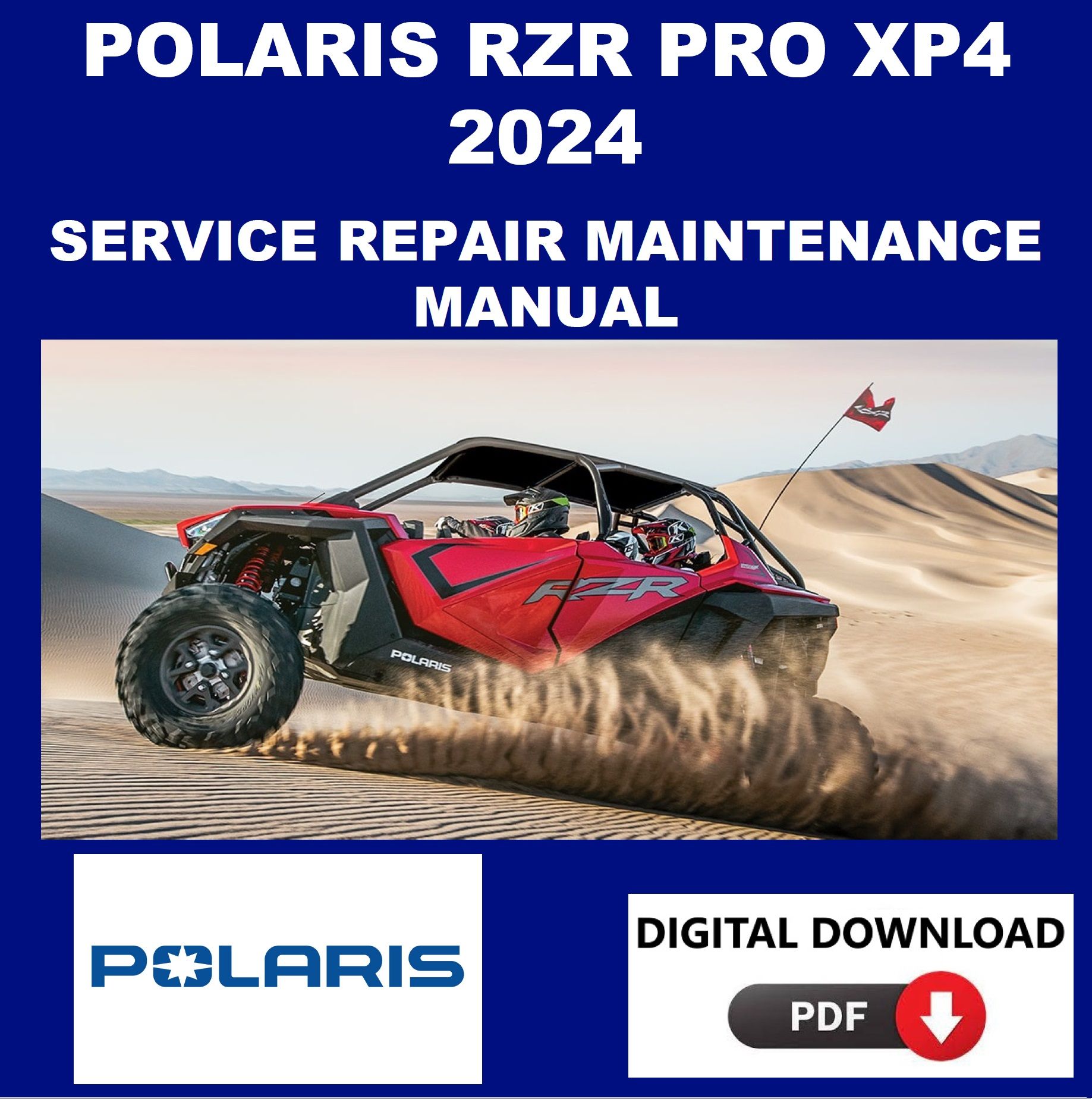 Polaris 2024 RZR Pro XP4 Maintenance Repair Service Manual | Inspire Uplift