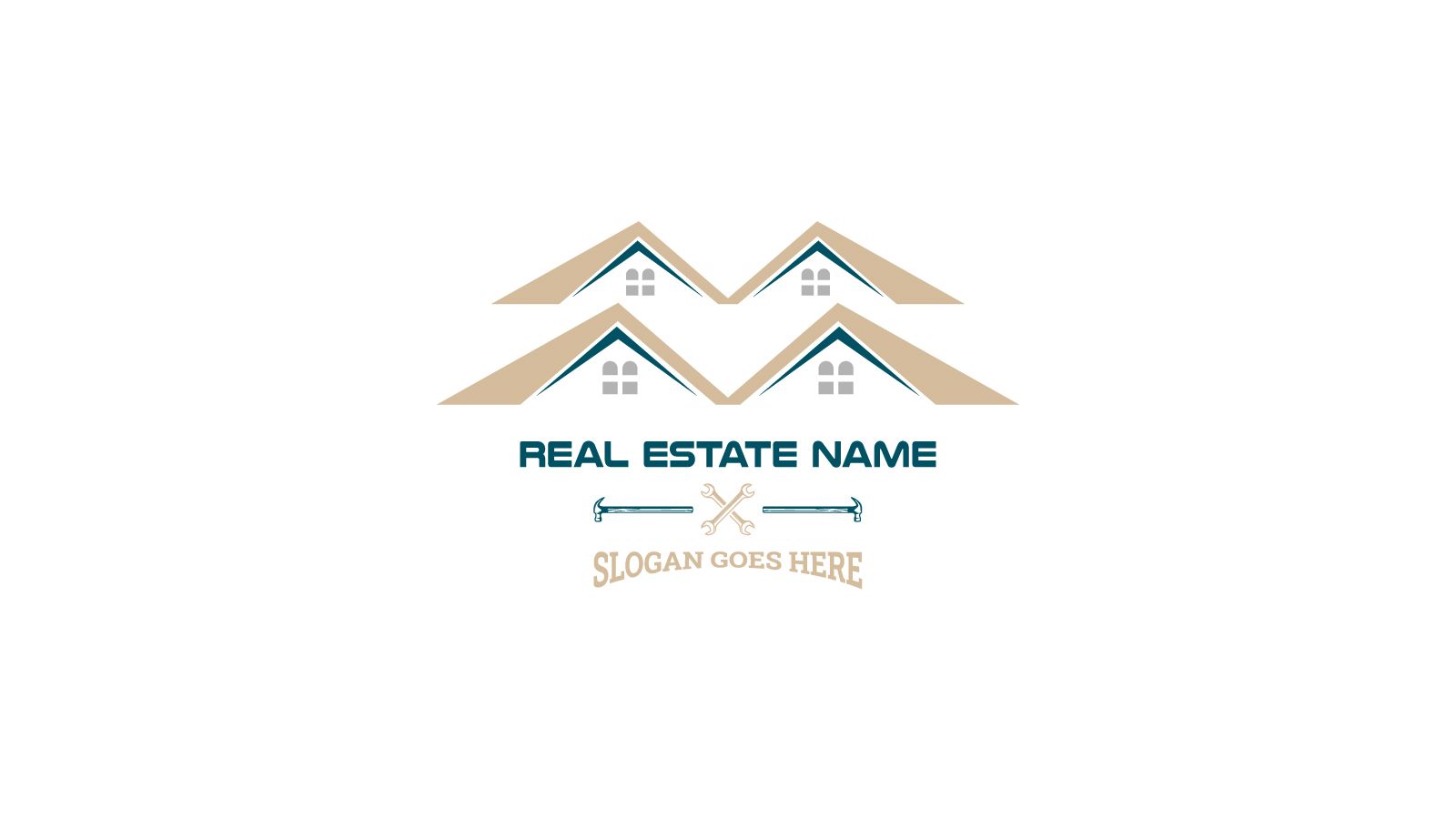 Real estate logo-construction logo-property logo | for real | Inspire ...