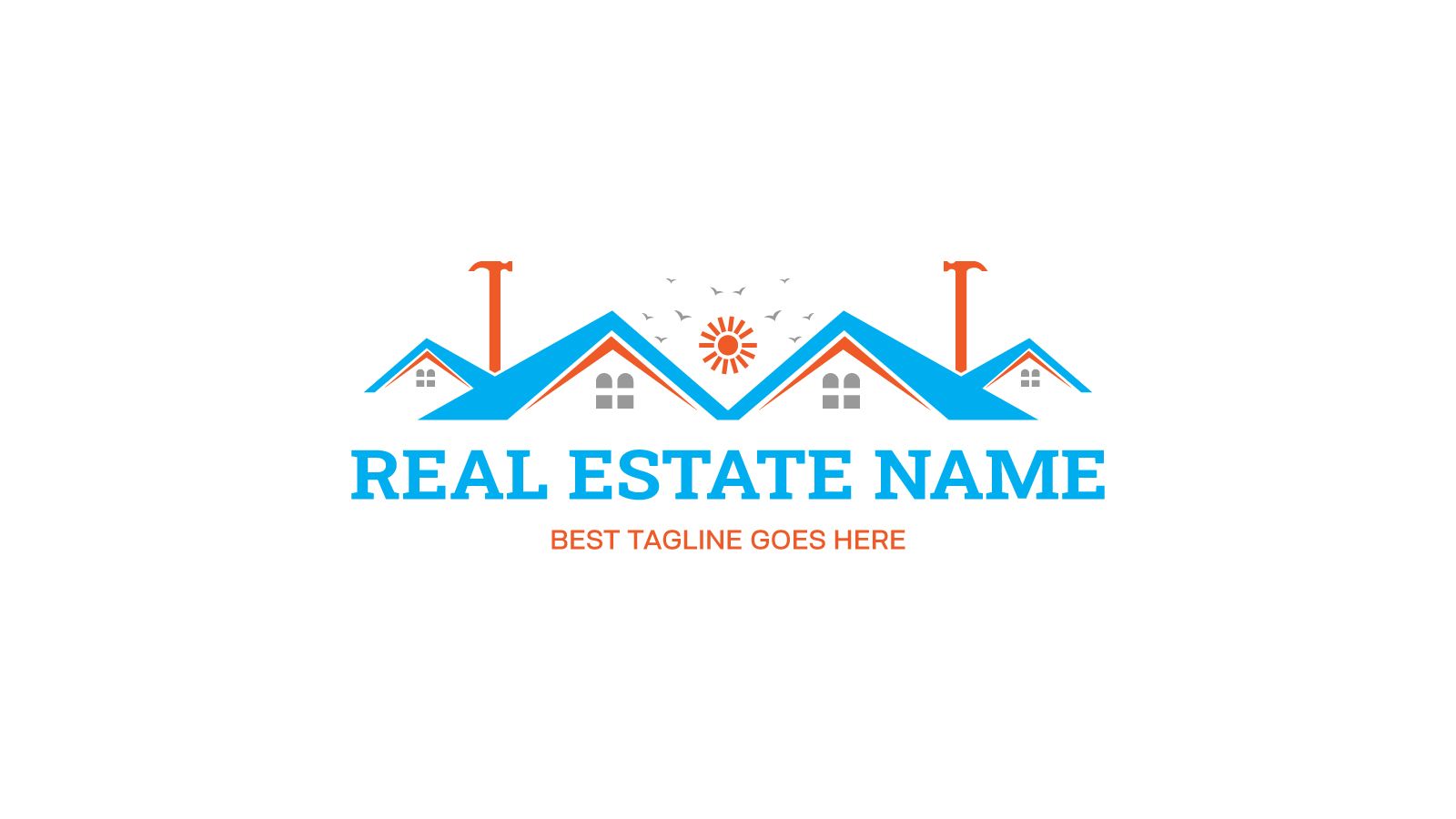 Real estate logo-construction logo-property logo | for real | Inspire ...