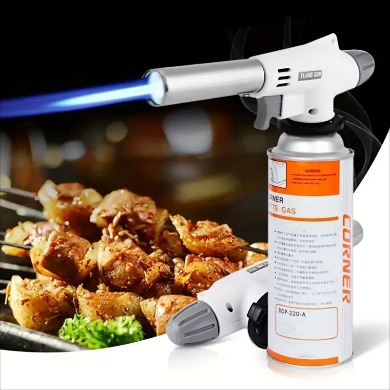 Portable Flame Gun Torch, Multifunctional BBQ Camping Burner | Inspire ...