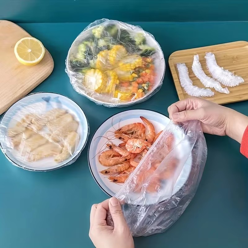 Reusable Food Cover, Elastic Plate Covers, Kitchen Food Save | Inspire ...