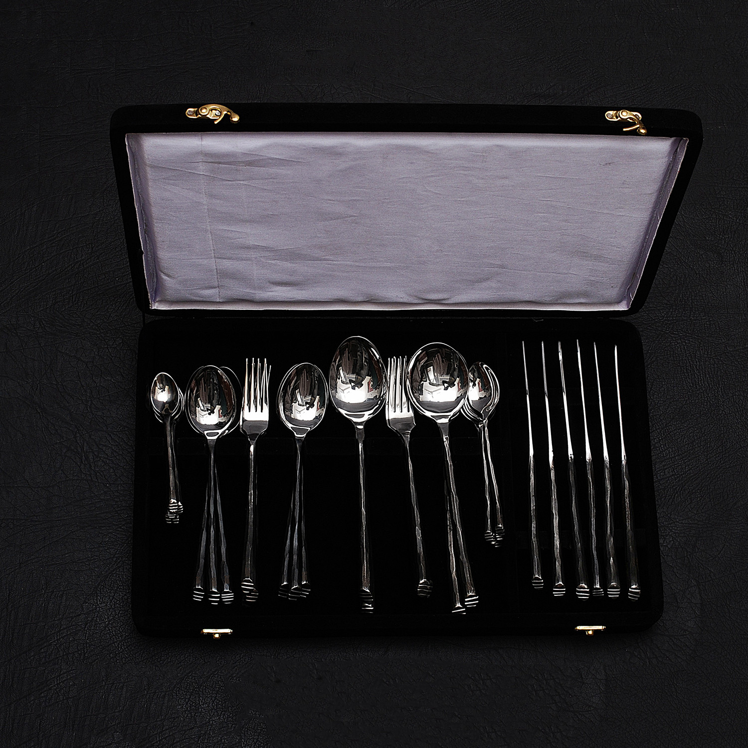 FORGED ARTISAN CUTLERY SET // 34 PIECE WITH BOX KITCHEN CUTL | Inspire ...