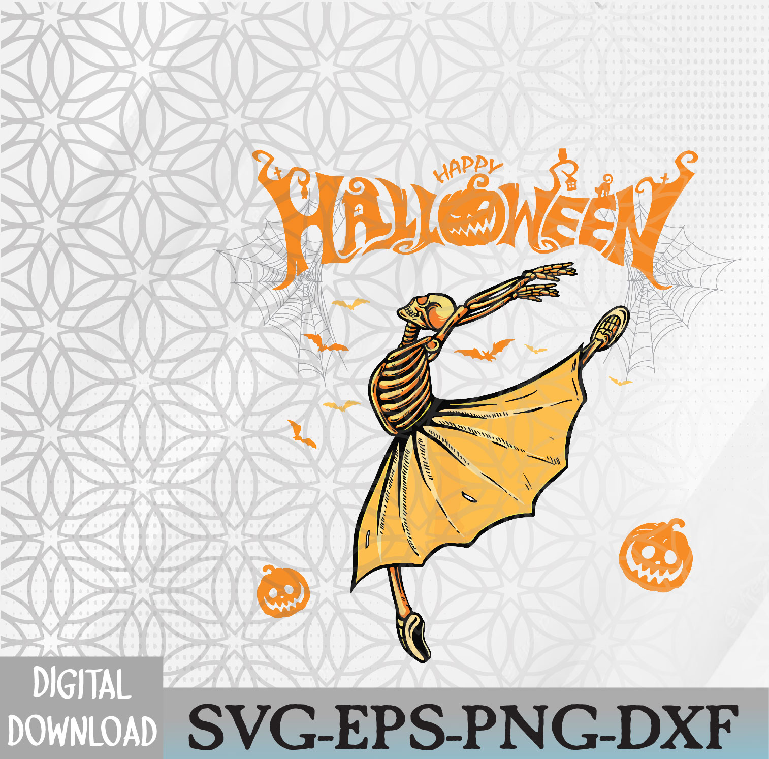 Skeleton Ballerinas Ballet Dance Cute Halloween Costume Svg, | Inspire ...