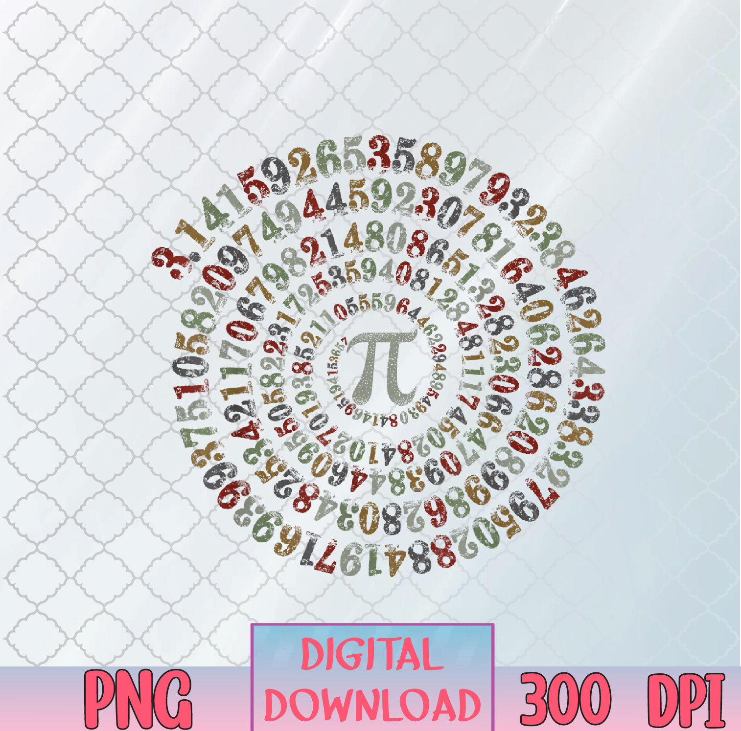 Funny Pi Day Spiral Pi Math Pi Day 3.14, Pi Day png, PNG, Su | Inspire ...