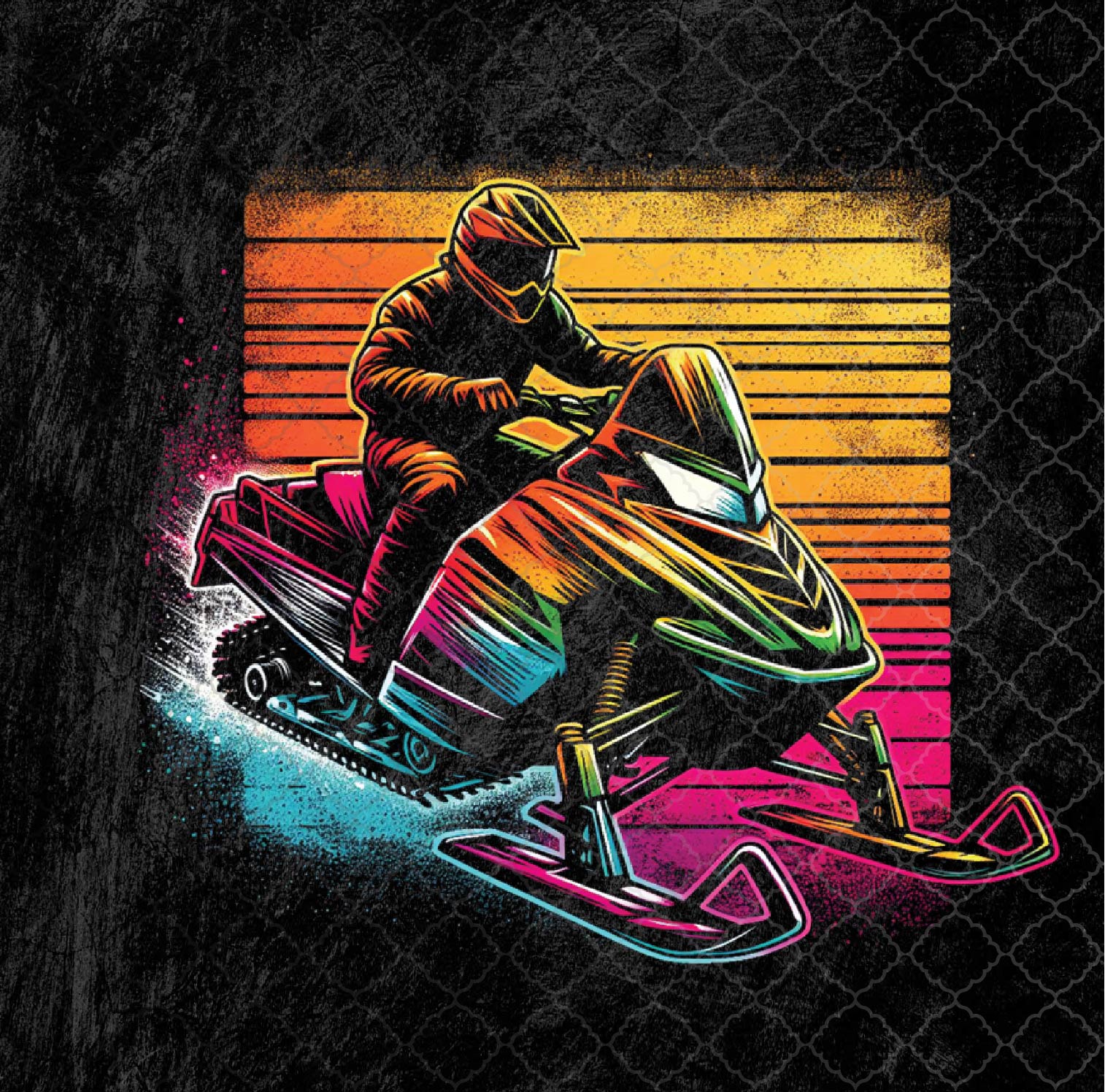 Snowmobile Retro Png, Vintage Snowmobile Riding Snowmobiling | Inspire ...