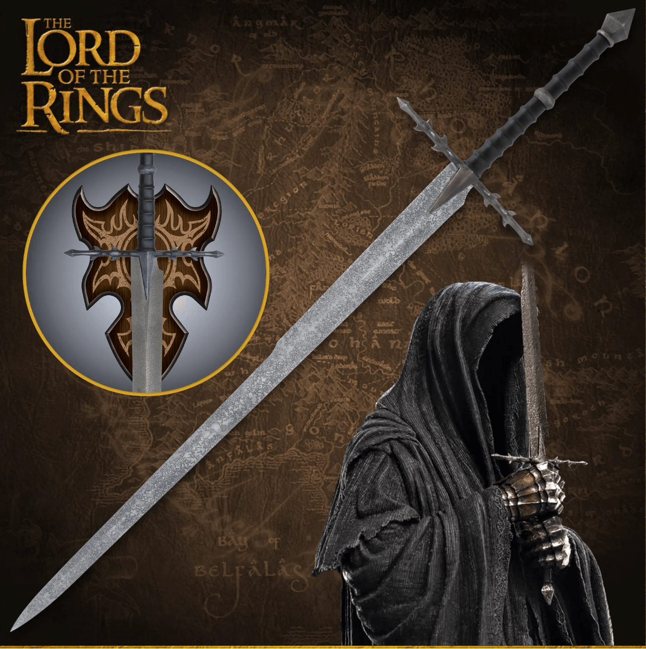 Ringwraith Sword - Official Replica from The Lord of the Rin | Inspire ...